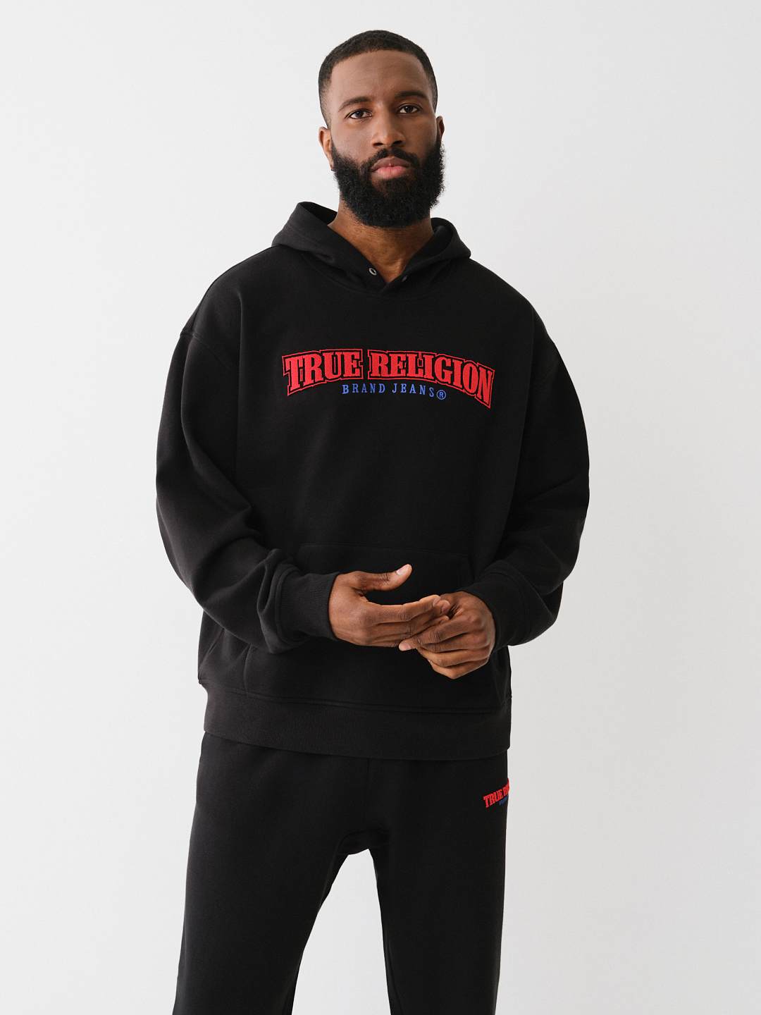 ARCH LOGO HIGH PILE HOODIE | True Religion