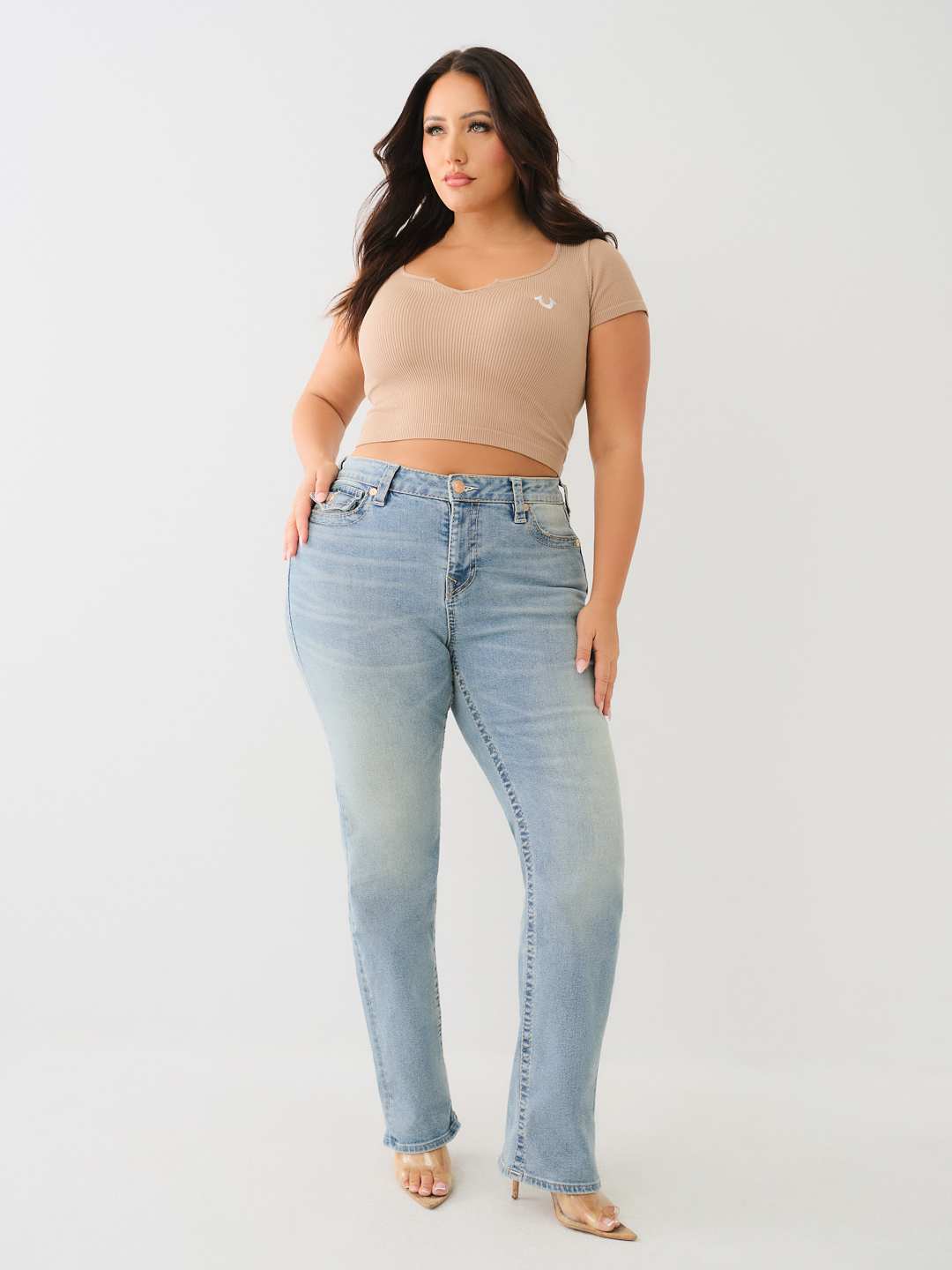 PLUS BILLIE BIG T STRAIGHT JEAN | True Religion PLUS BILLIE BIG T STRAIGHT JEAN | True Religion
