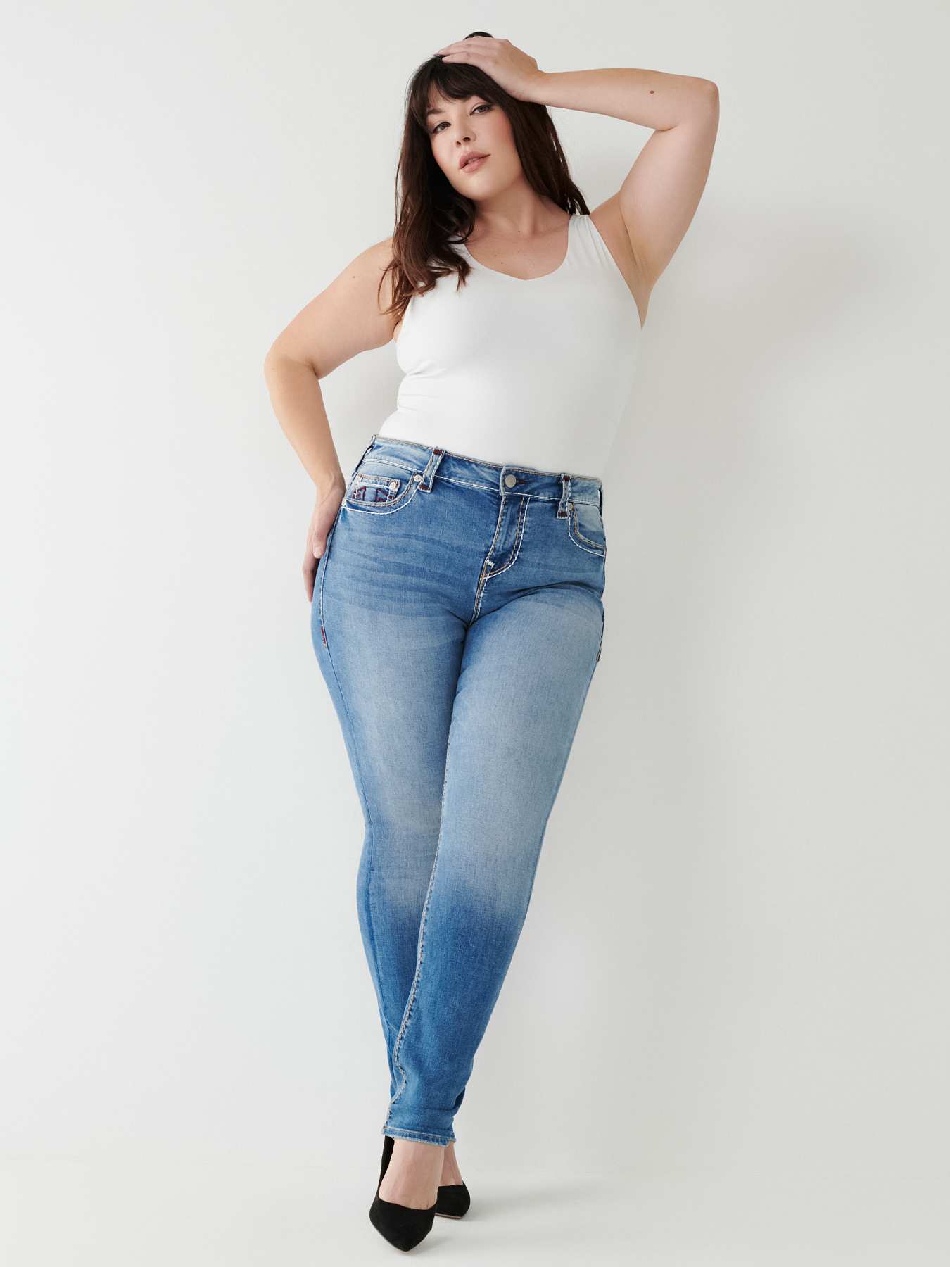 STELLA SUPER T STITCH SKINNY JEAN