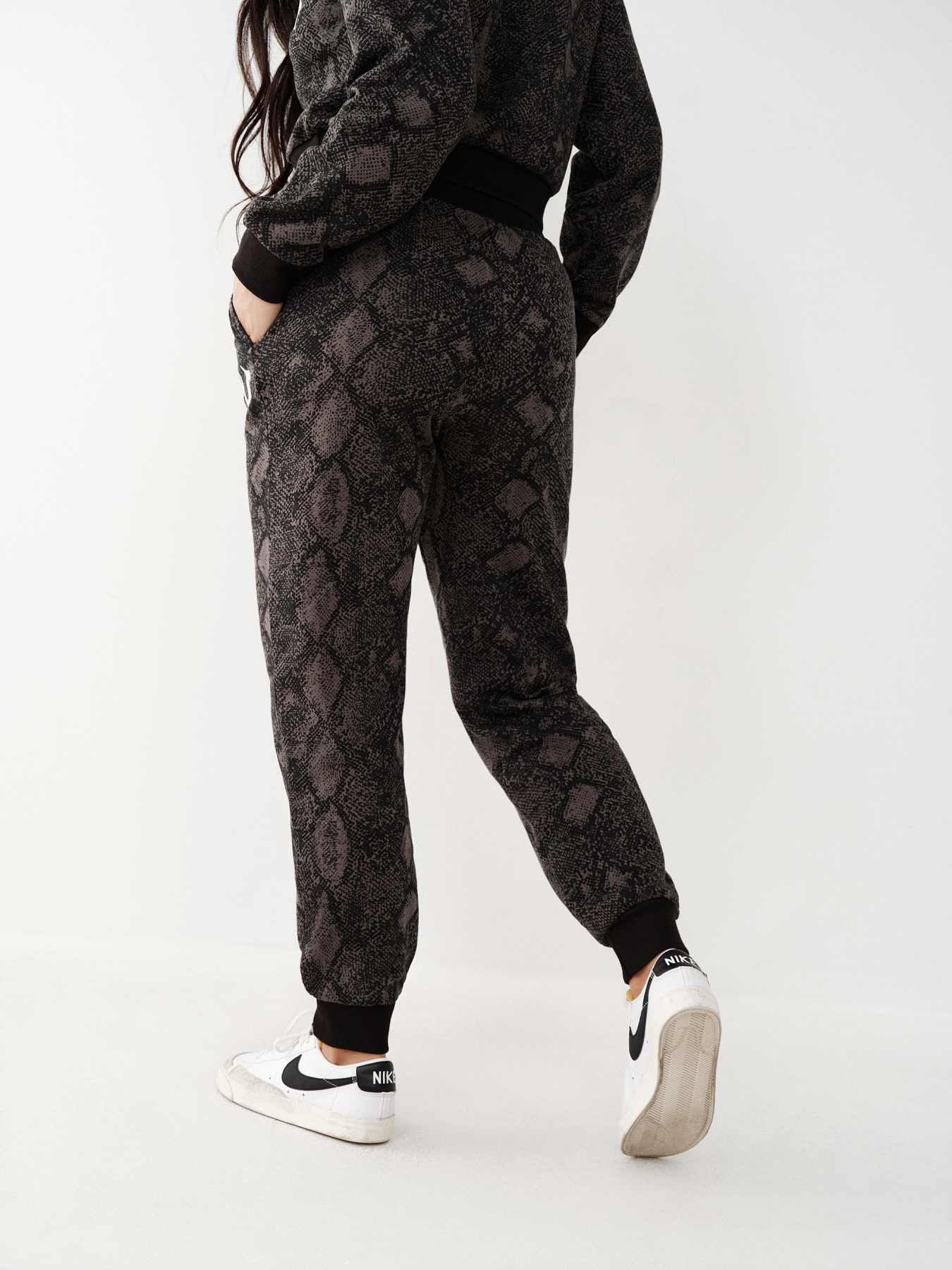 ALLOVER PRINT HIGH RISE JOGGER