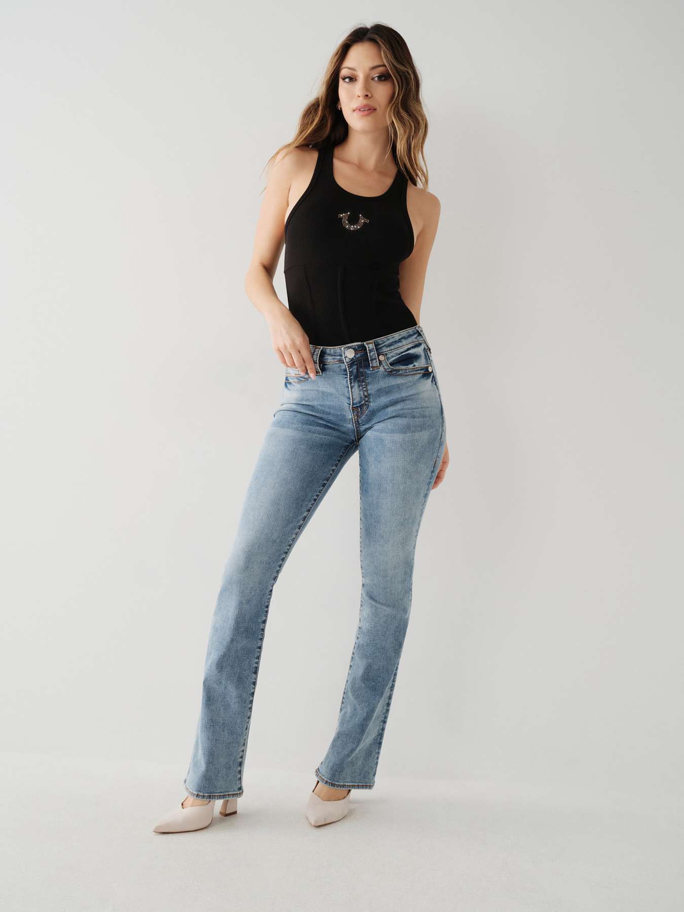 CRYSTAL RIB BODYSUIT