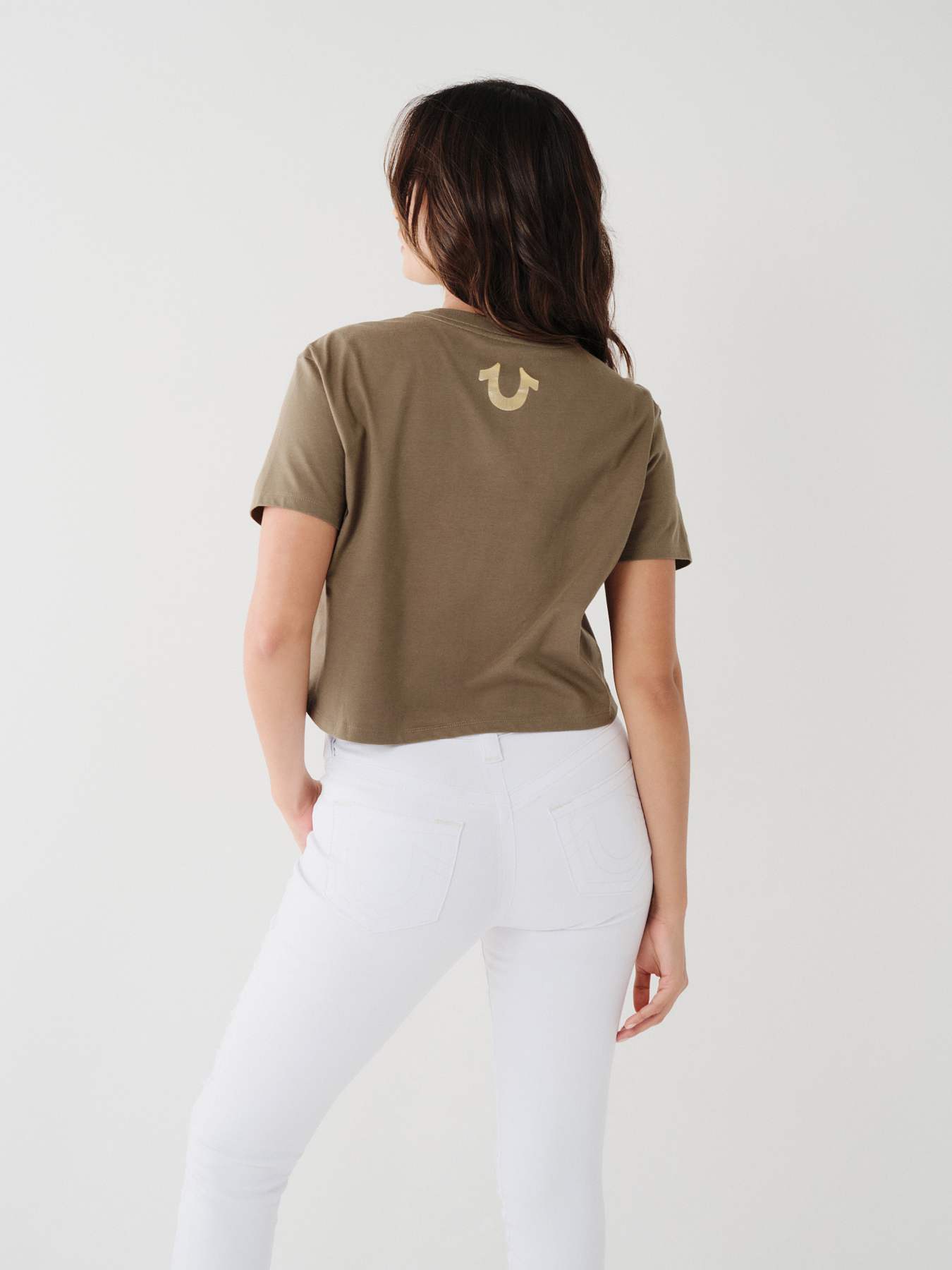 TRUE RLGN CROP RELAXED TEE | True Religion