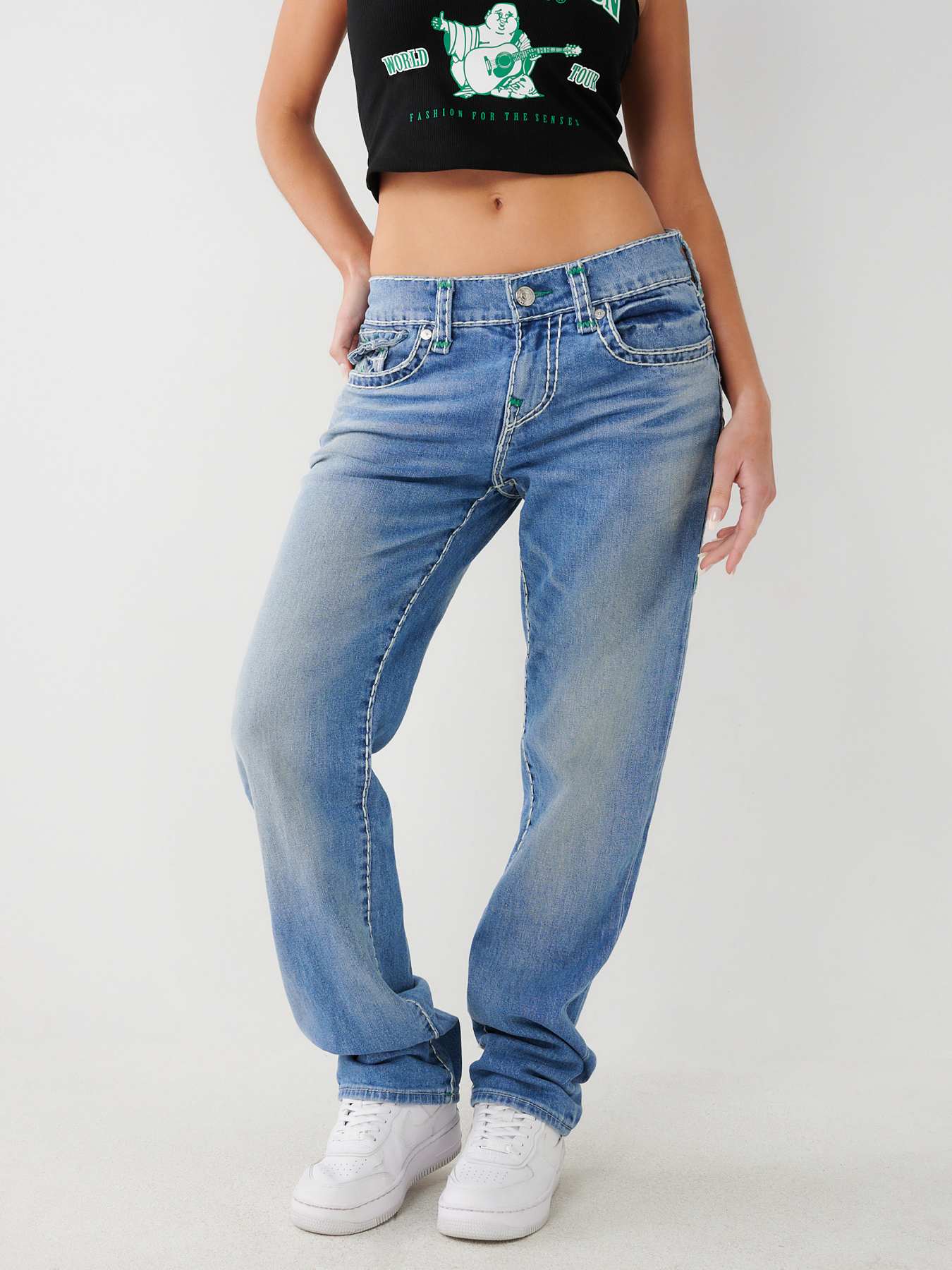 RICKI SUPER T STITCH RELAXED JEAN