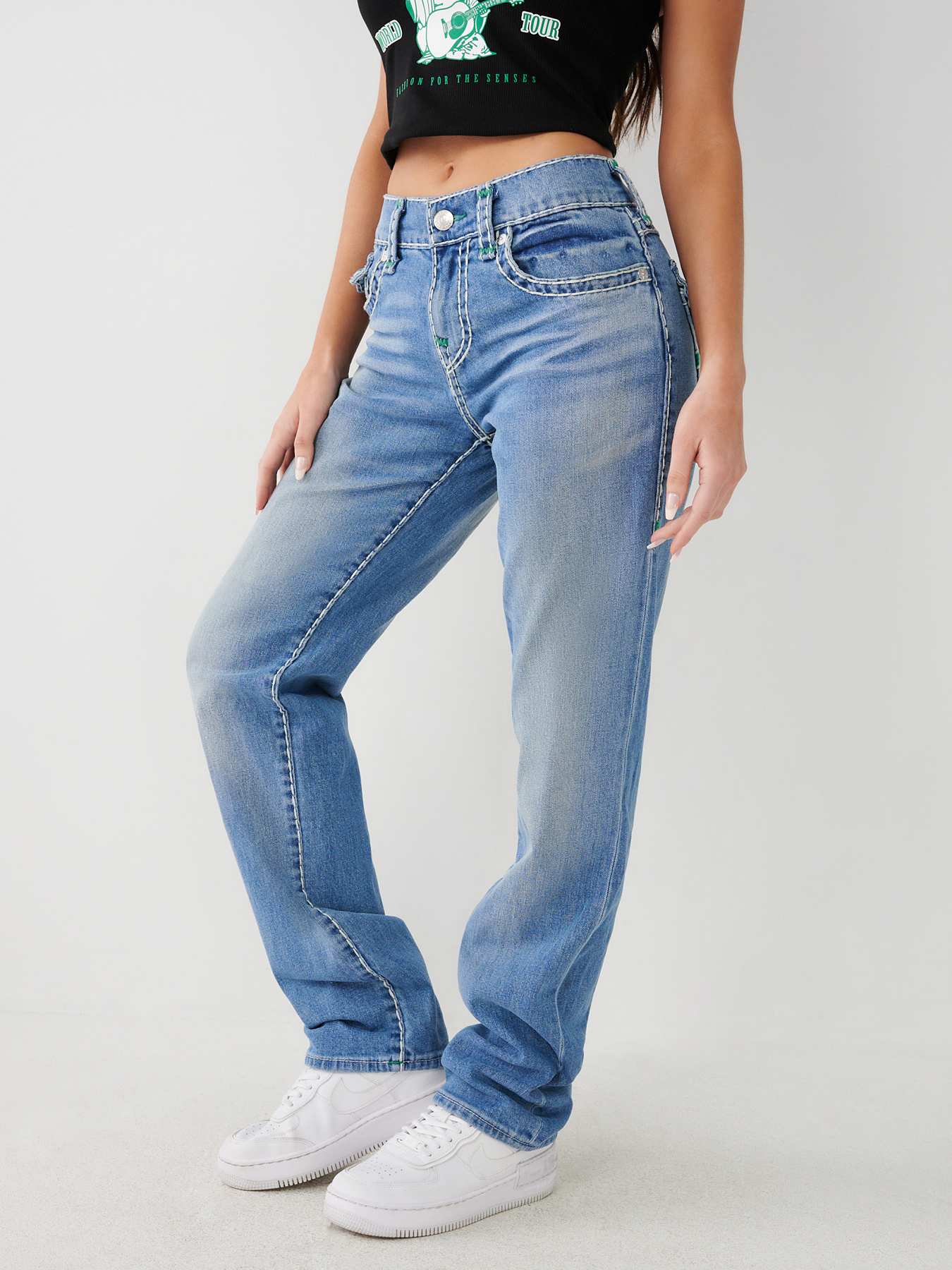 RICKI SUPER T STITCH RELAXED JEAN