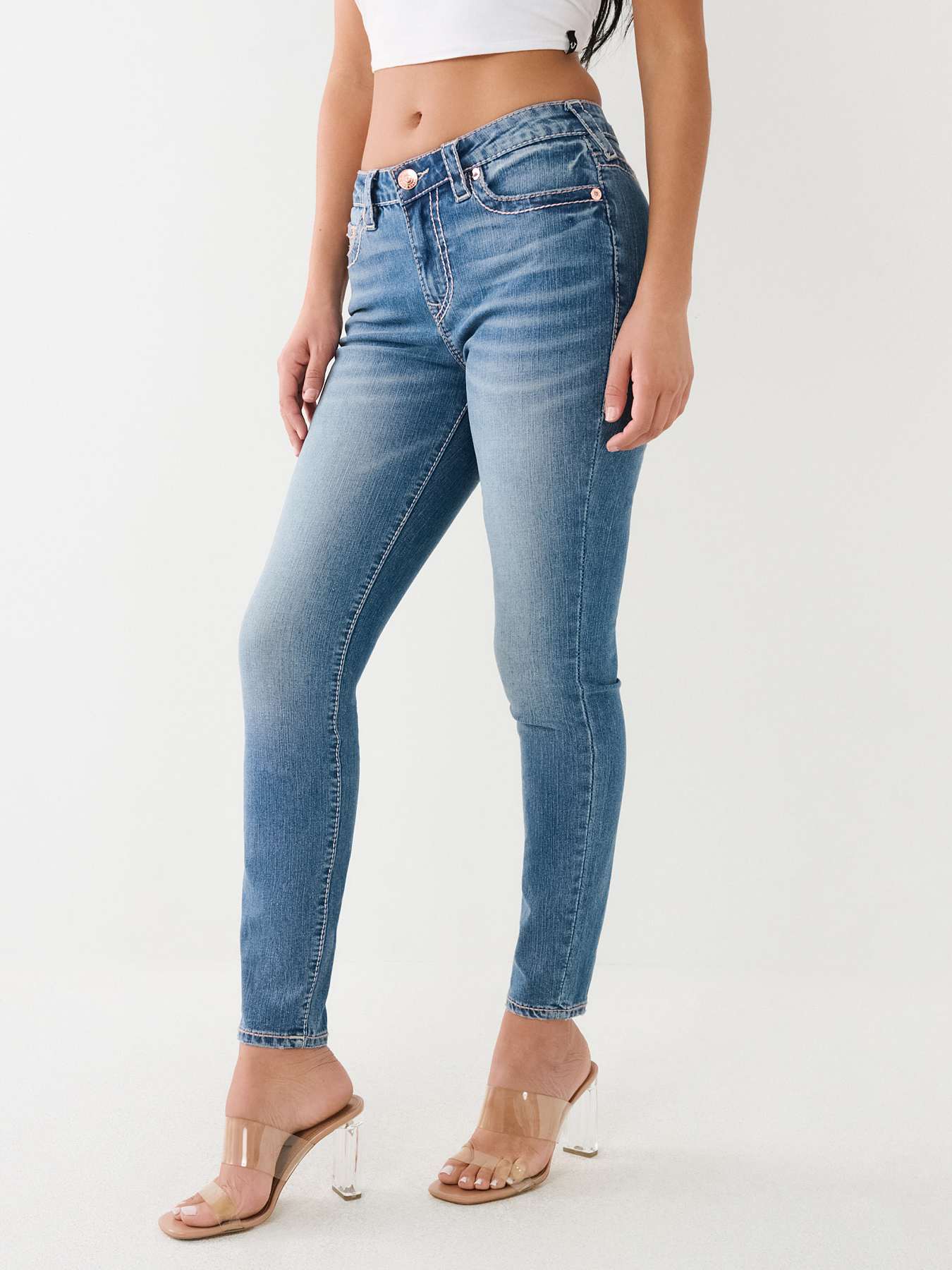 HALLE BIG T SUPER SKINNY JEAN - Karachi | True Religion