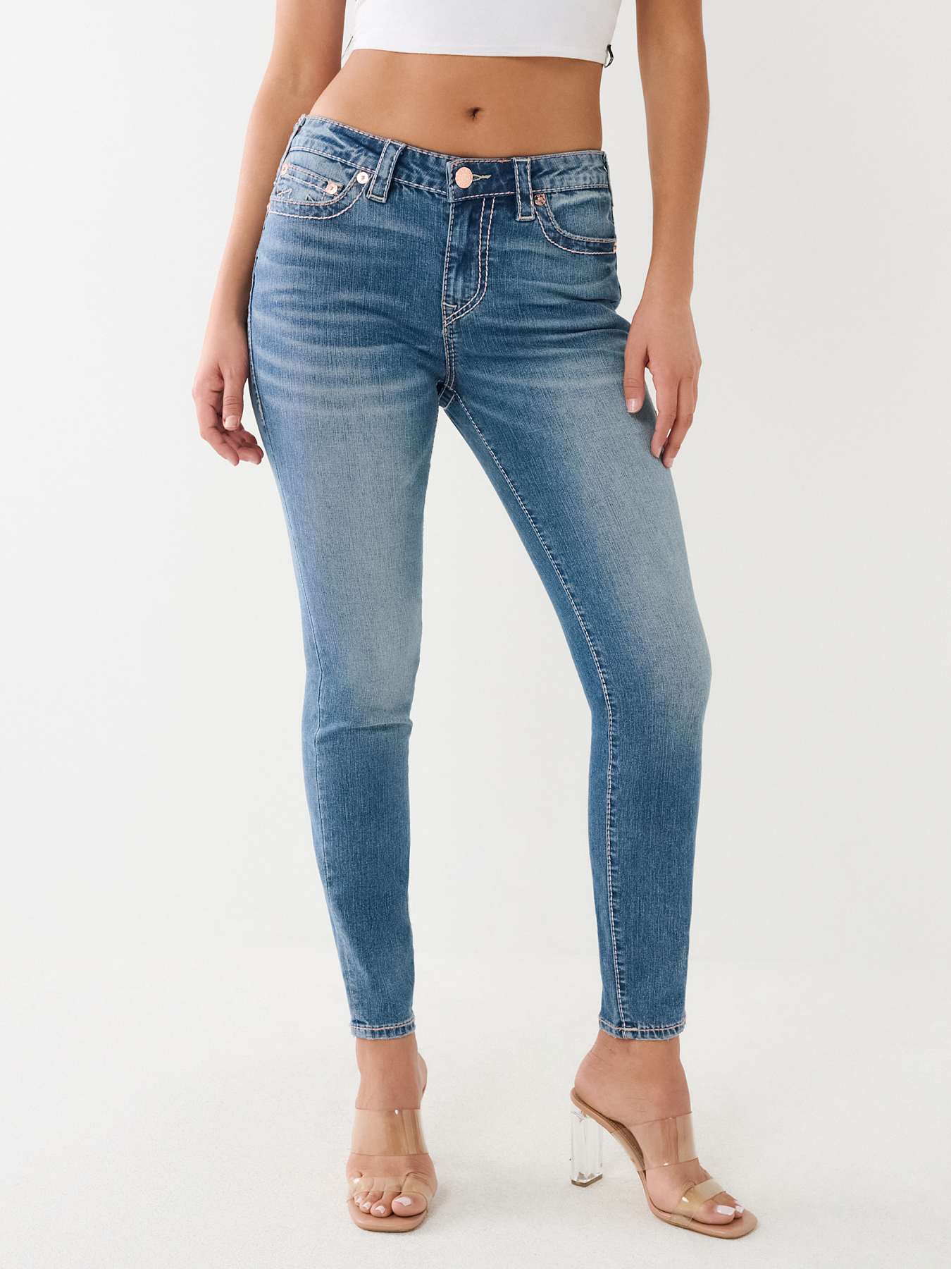 HALLE BIG T SUPER SKINNY JEAN - Karachi | True Religion
