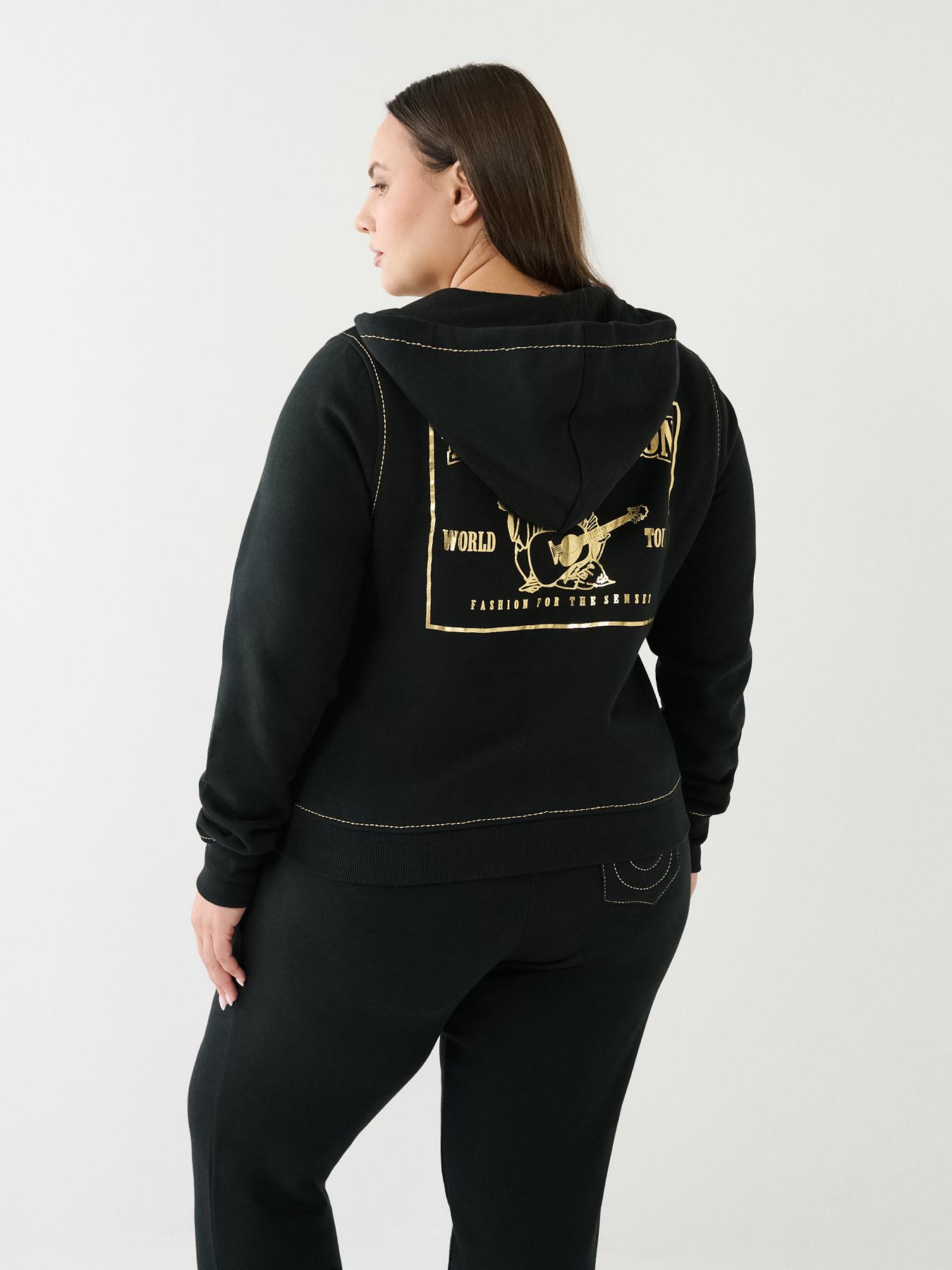 LUREX BIG T LOGO HOODIE