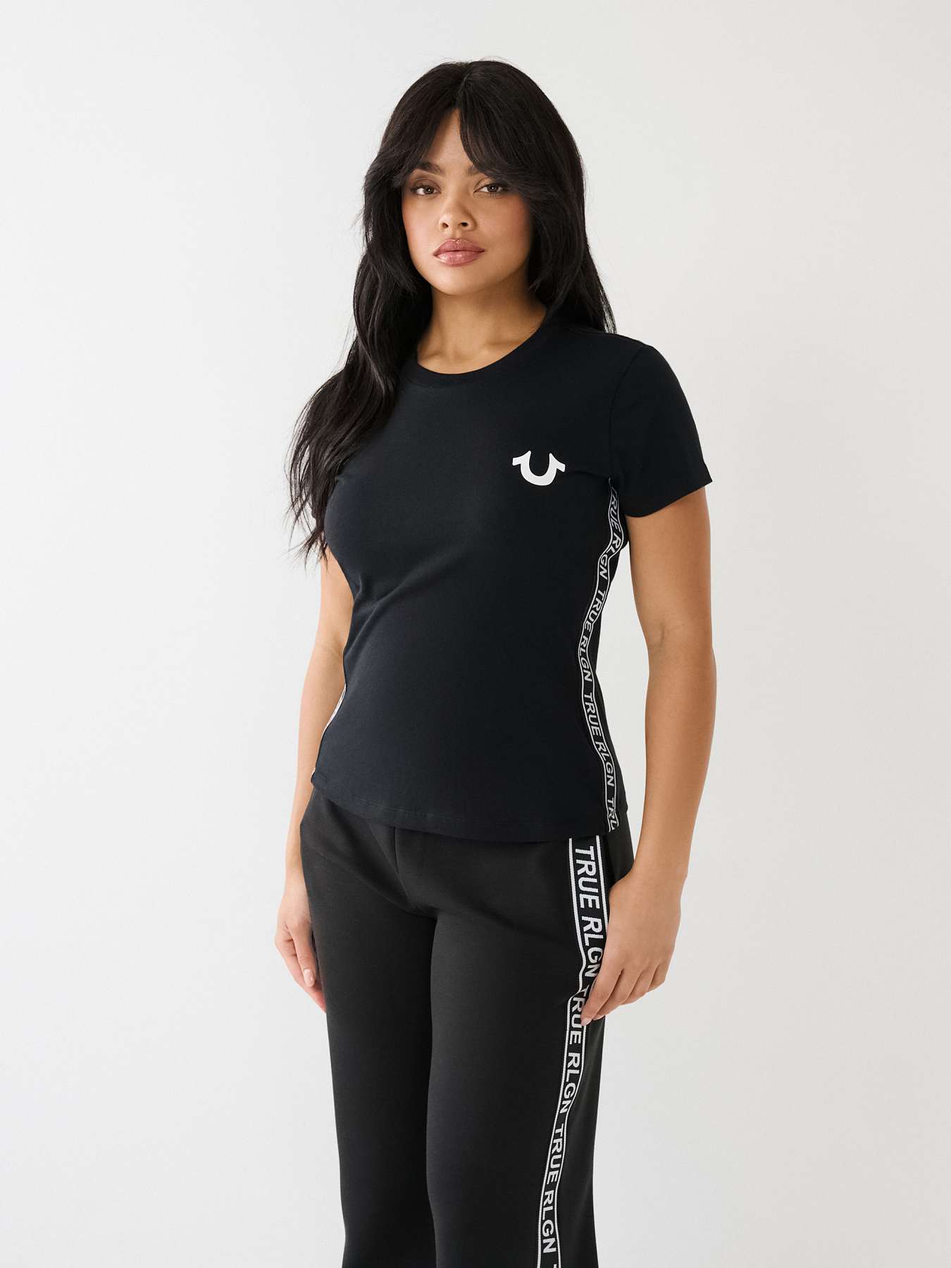 TR LOGO TRIM SLIM TEE