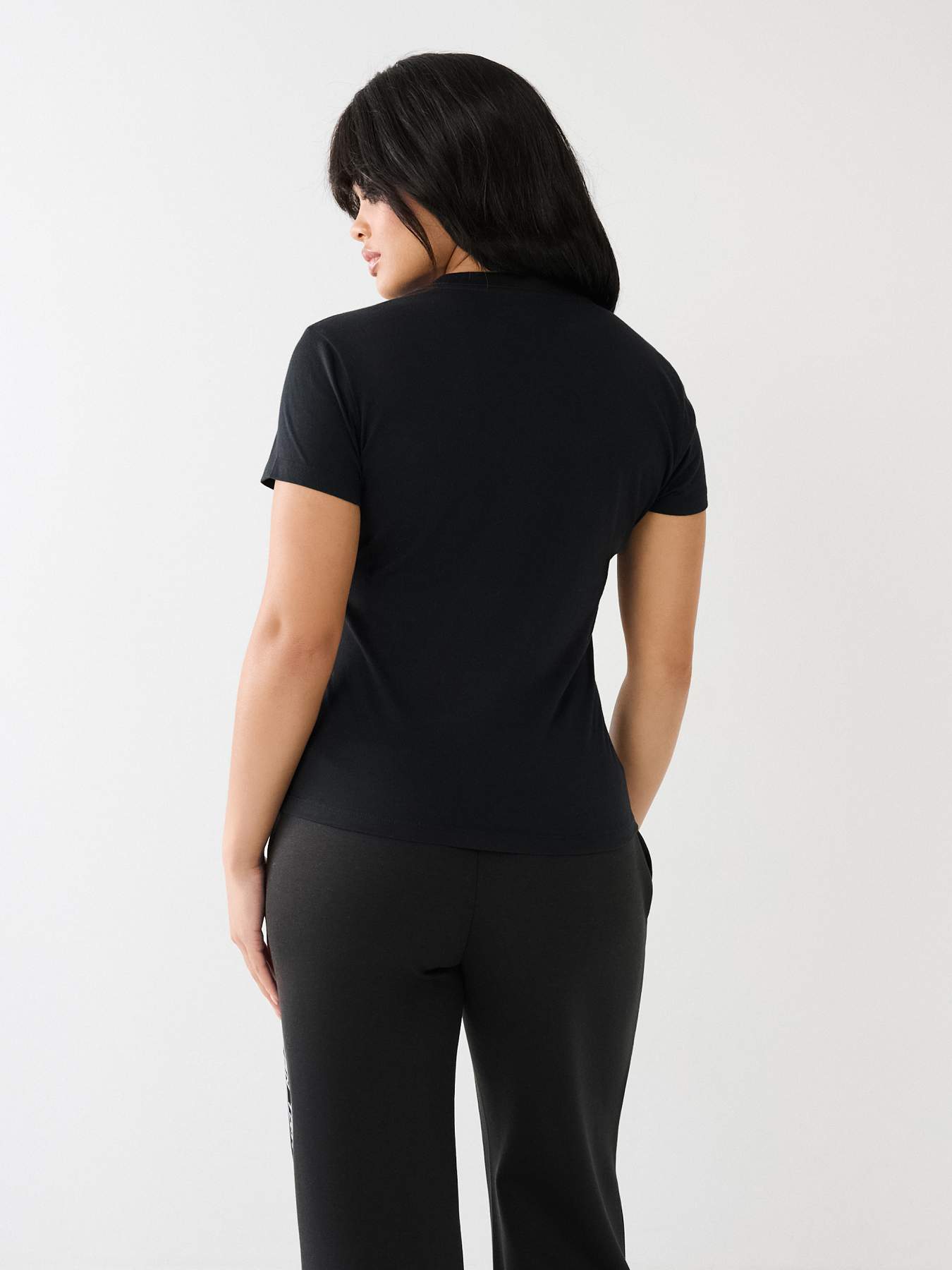 TR LOGO TRIM SLIM TEE