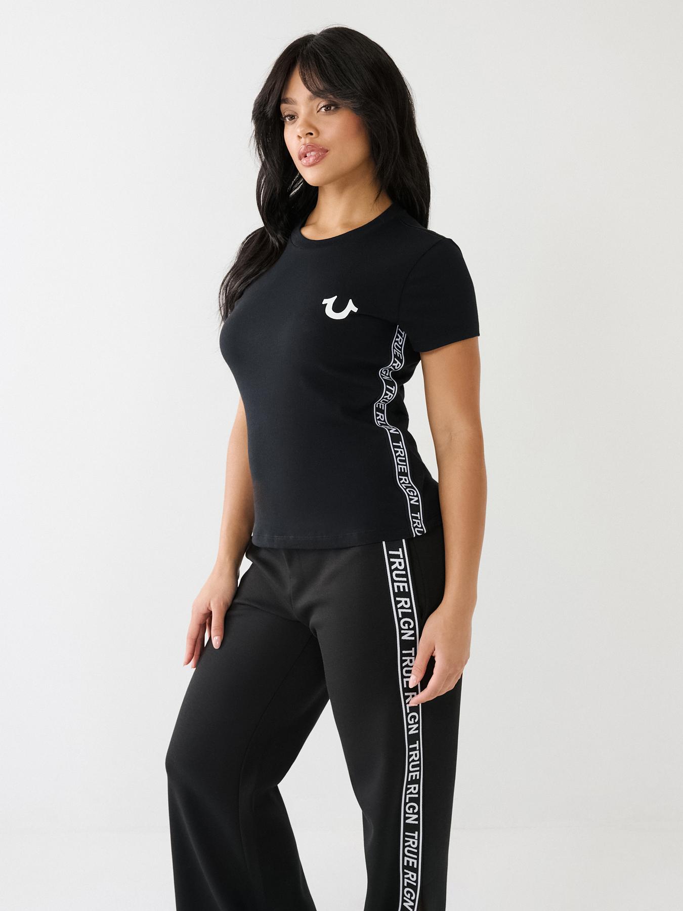 TR LOGO TRIM SLIM TEE