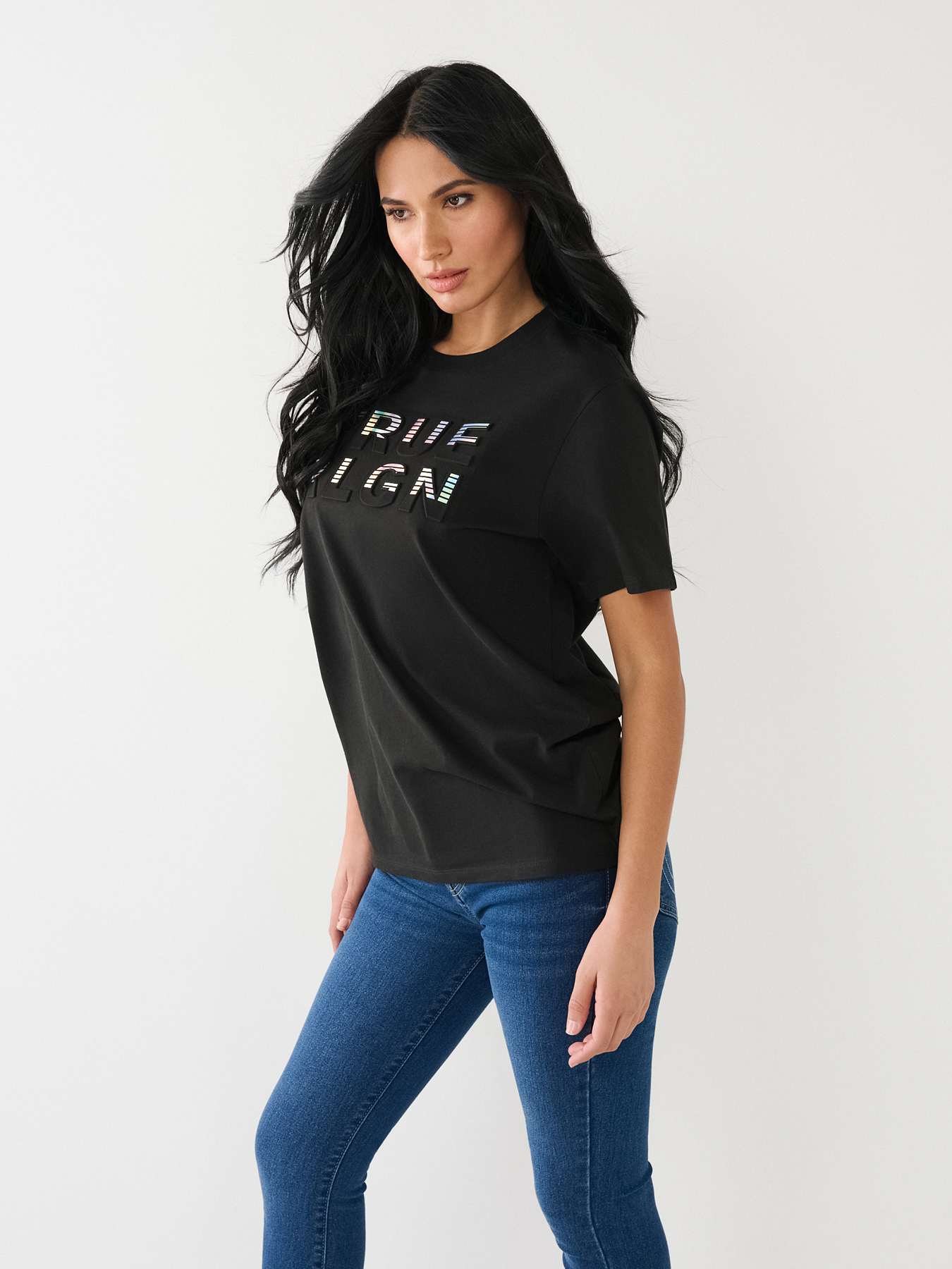 TRUE RLGN LOGO BOYFRIEND TEE | True Religion