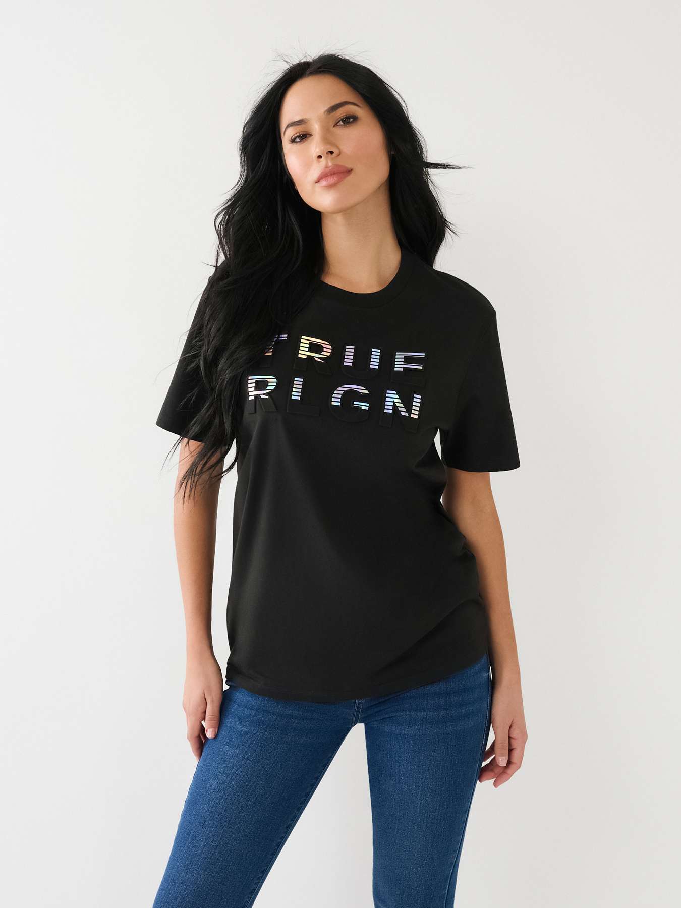 TRUE RLGN LOGO BOYFRIEND TEE | True Religion