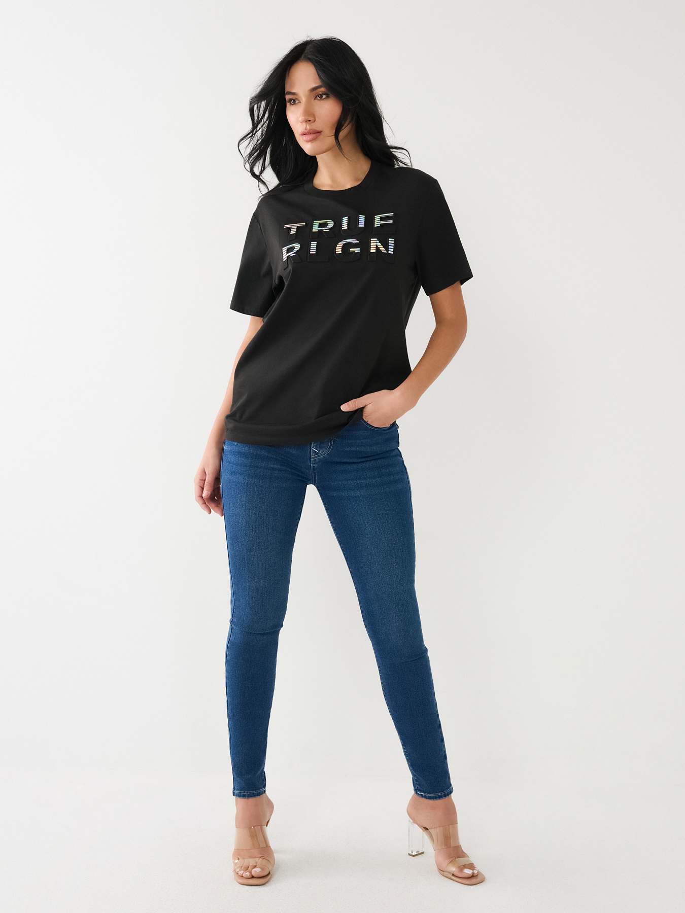 TRUE RLGN LOGO BOYFRIEND TEE | True Religion