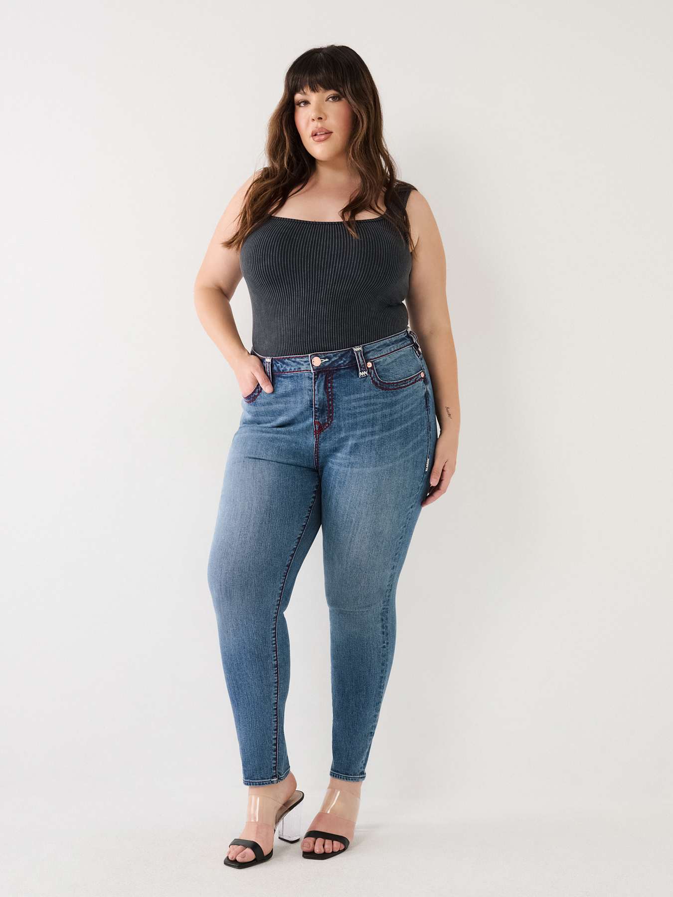 PLUS JENNIE SUPER T CURVY SKINNY JEAN | True Religion