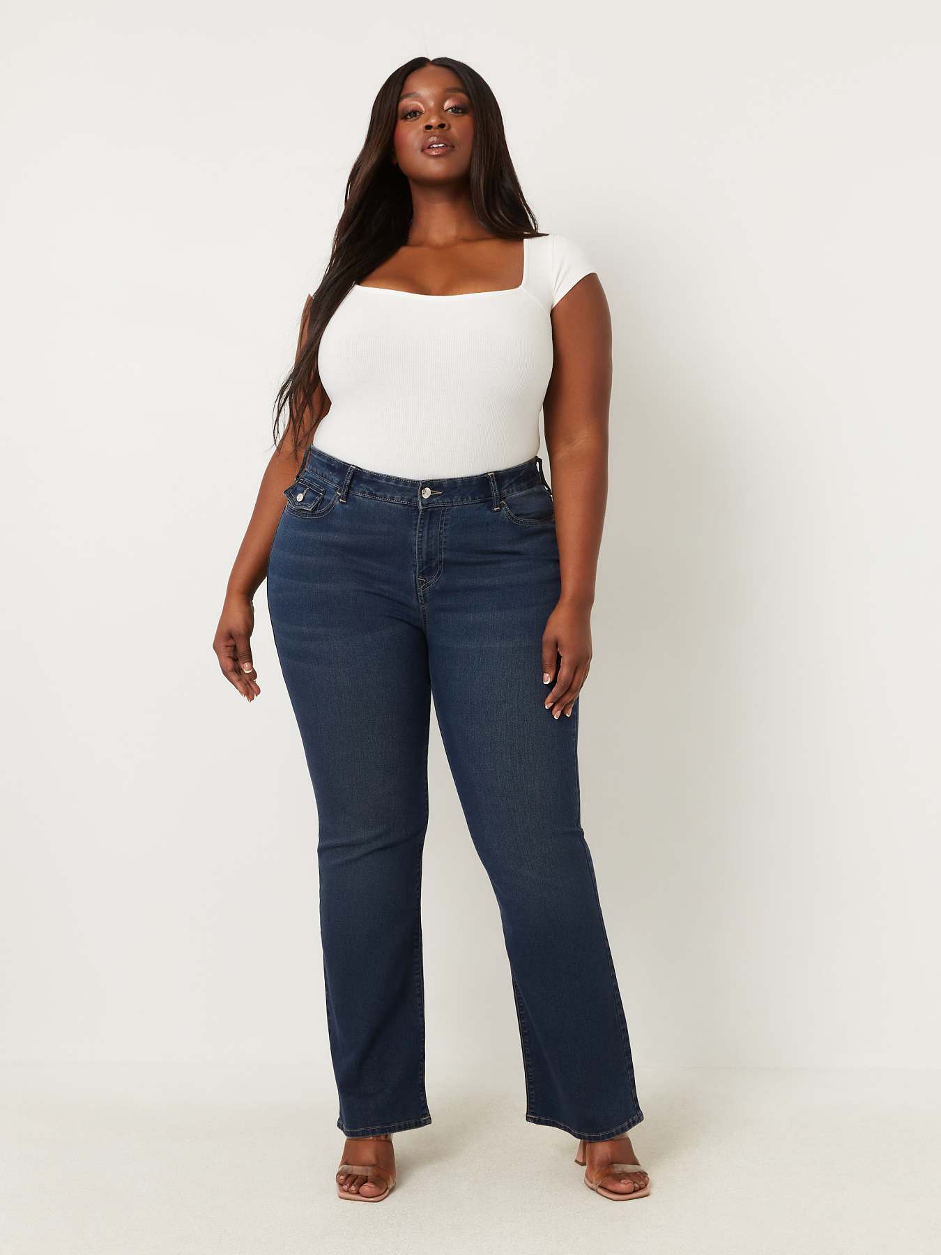 PLUS BECCA CRYSTAL BOOTCUT JEAN