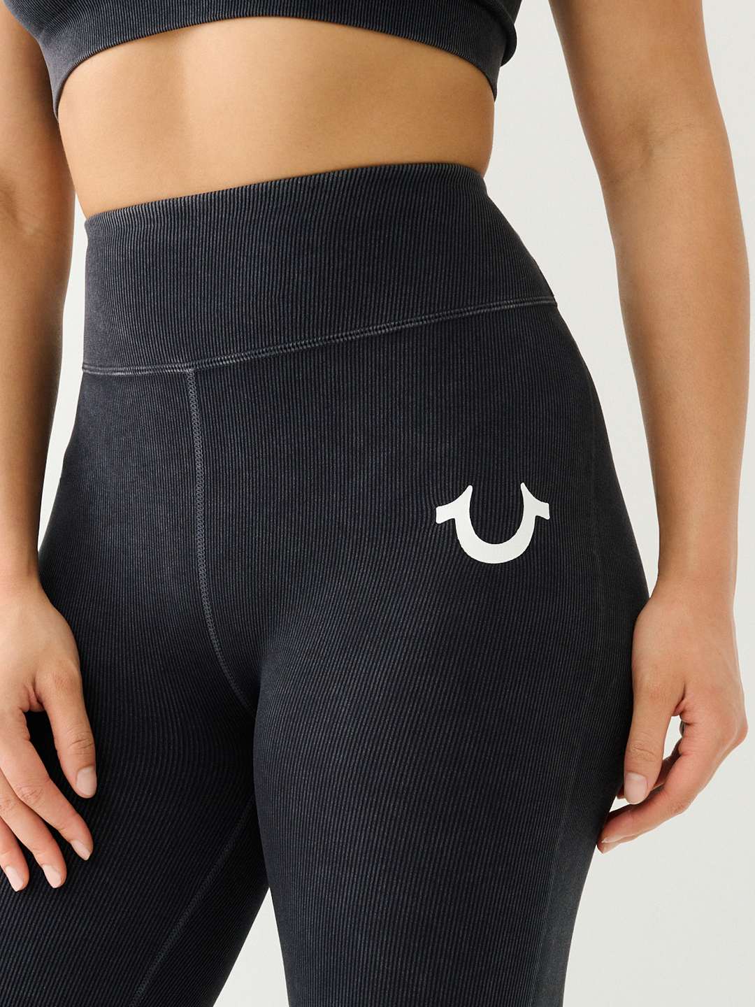 HS LOGO WASHED SEAMLESS LEGGING | True Religion