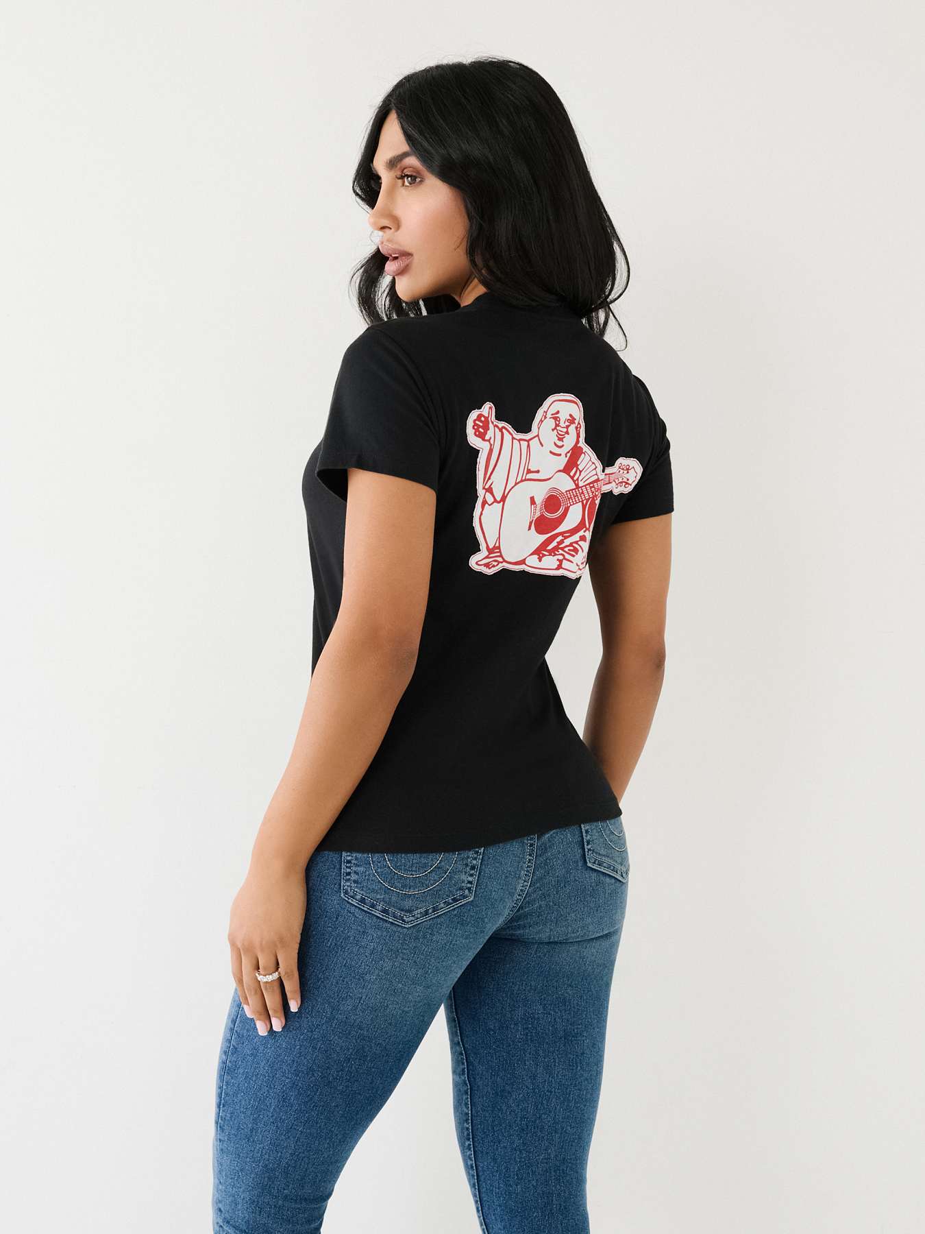 BUDDHA APPLIQUE TEE | True Religion