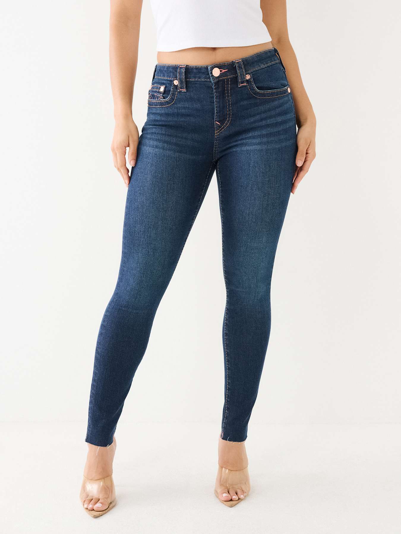 JENNIE RAW CUT BIG T SKINNY JEAN - Ondine | True Religion