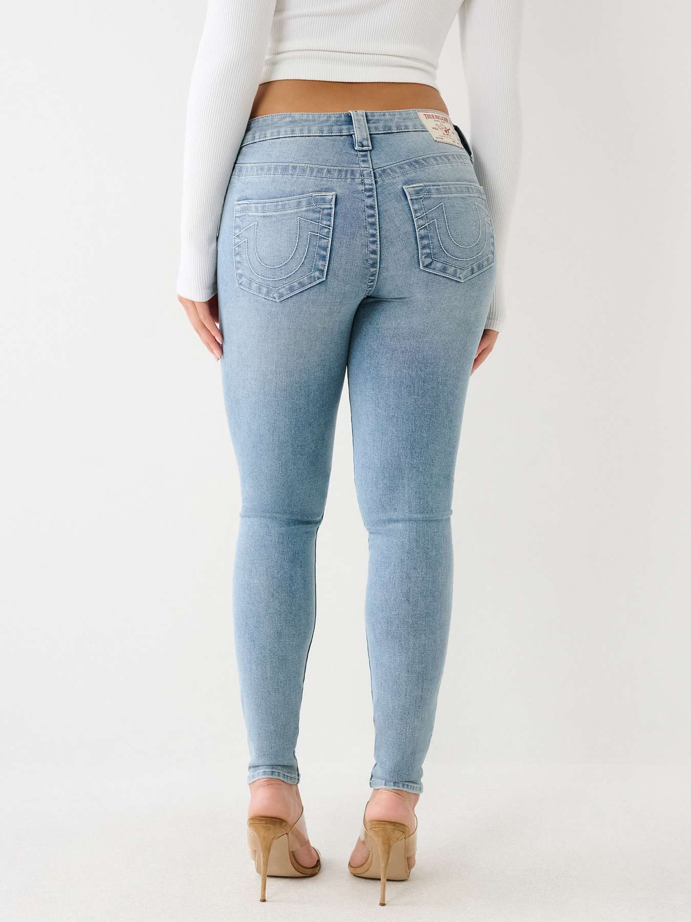 HALLE MID RISE SUPER SKINNY JEAN