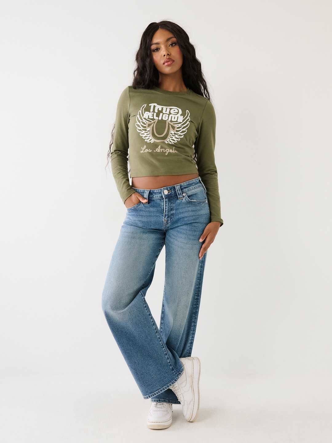 LONG SLEEVE LOGO BABY TEE