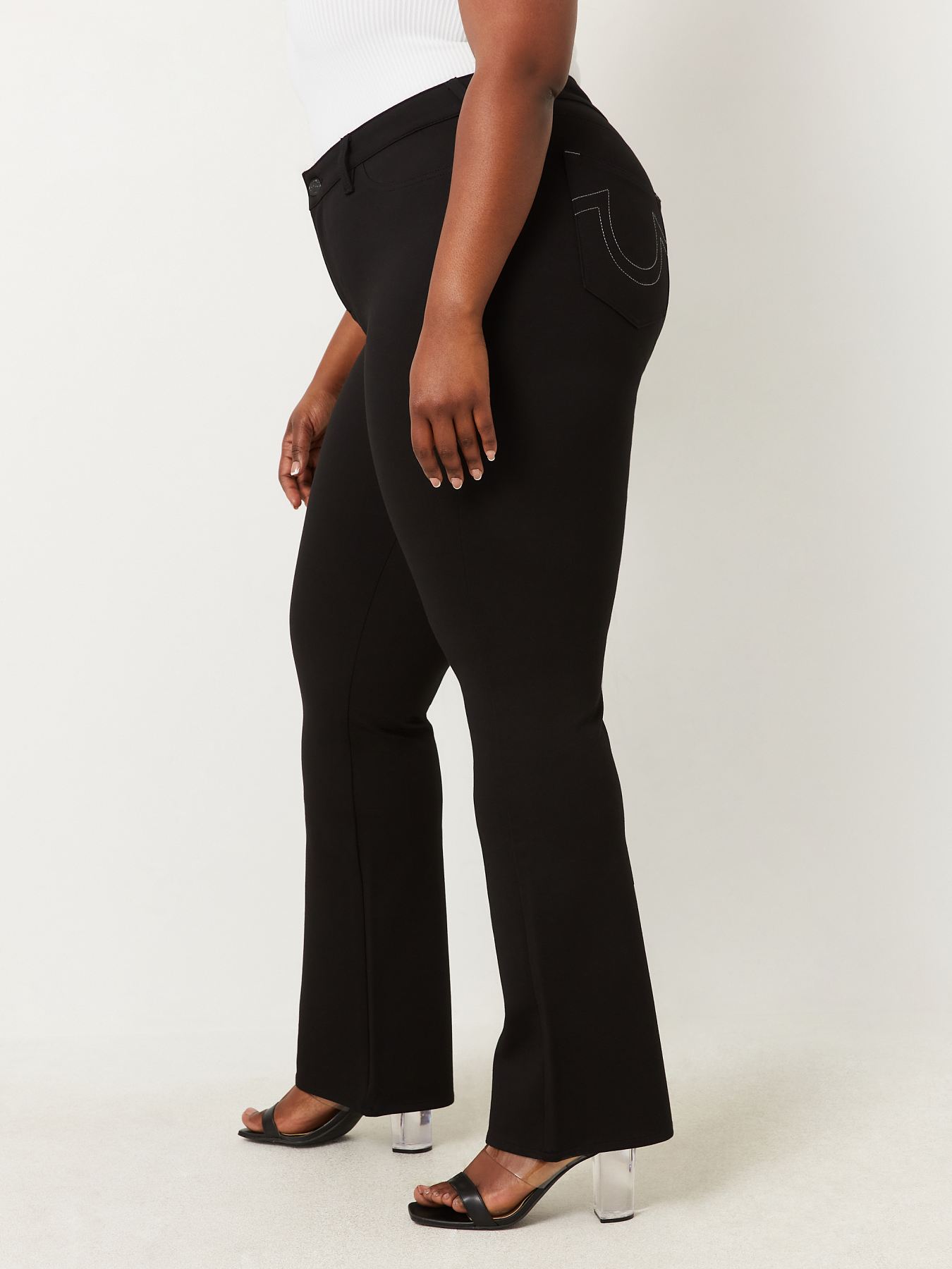 PLUS BECCA PONTE BOOTCUT PANT