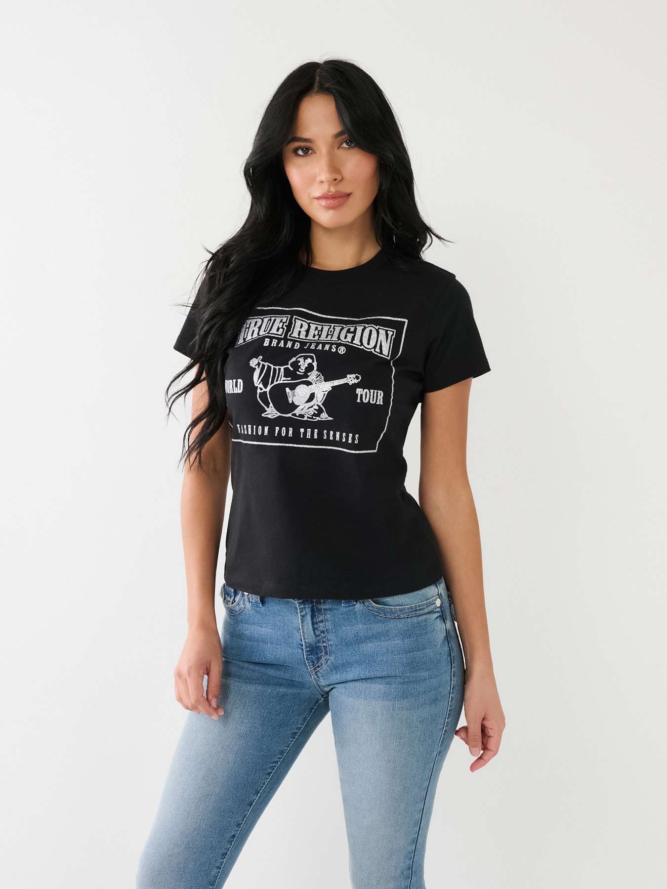 GLITTER SRS LOGO TEE | True Religion