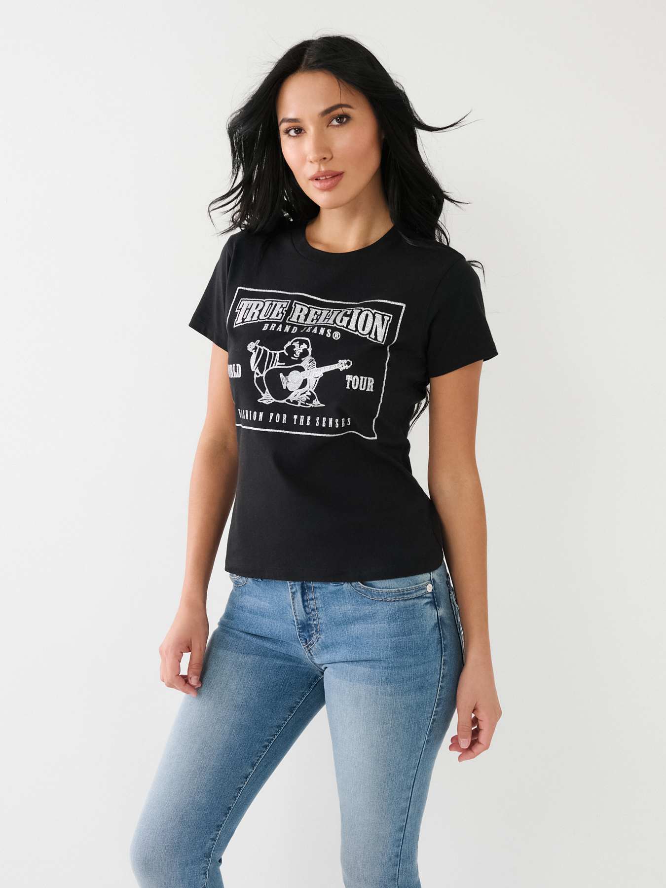 GLITTER SRS LOGO TEE | True Religion