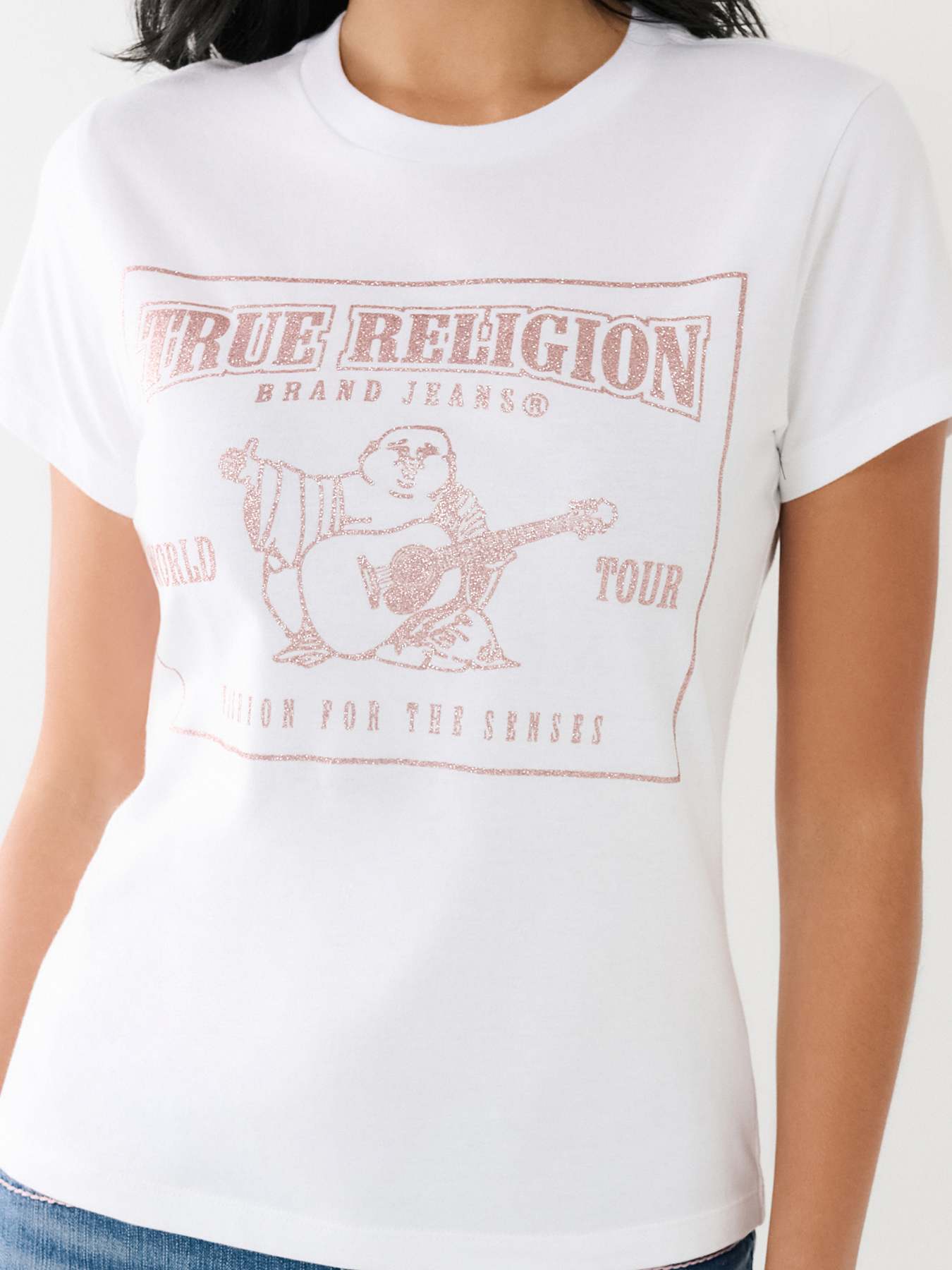 GLITTER SRS LOGO TEE | True Religion