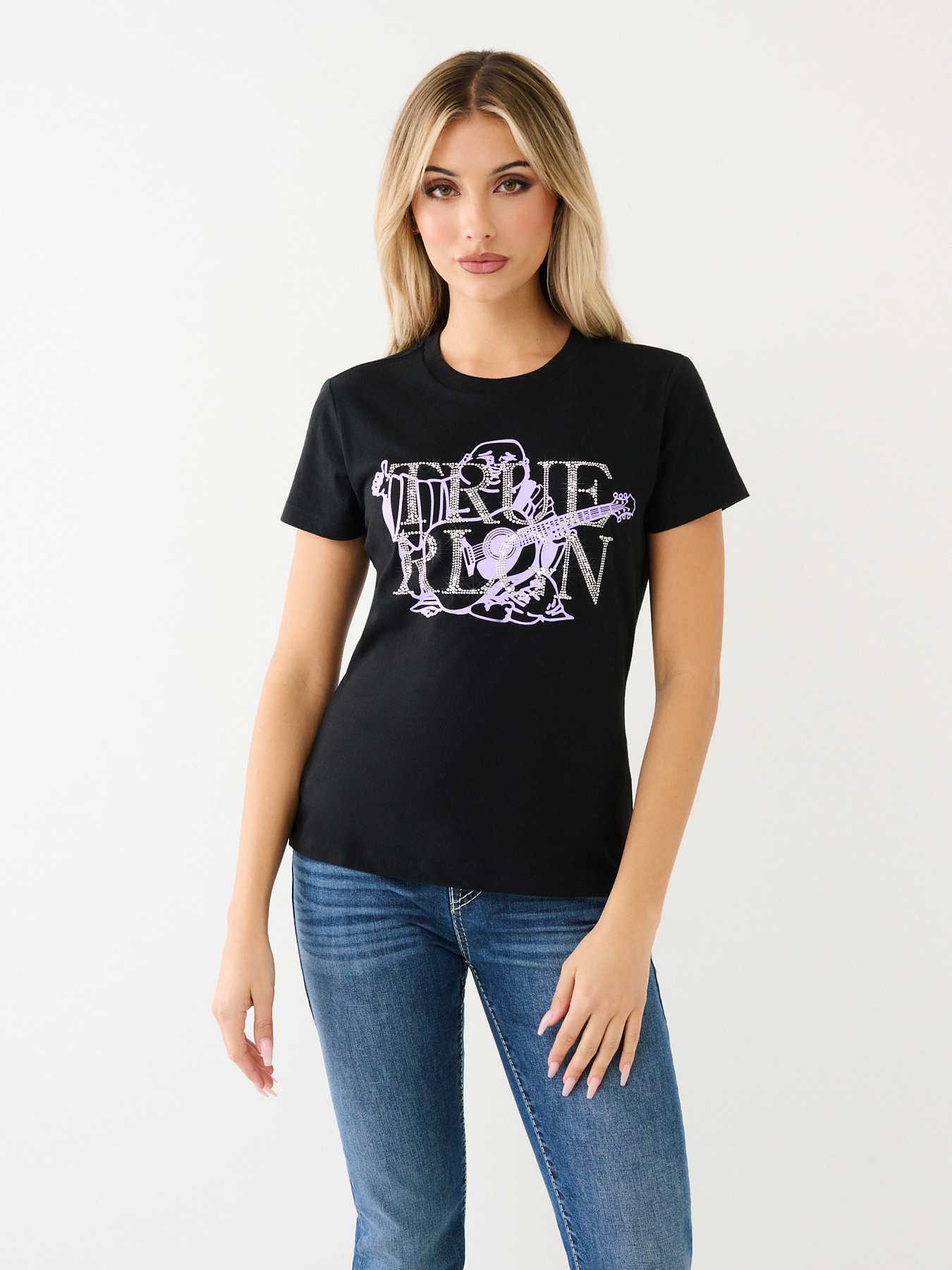 CRYSTAL TRUE RLGN TEE