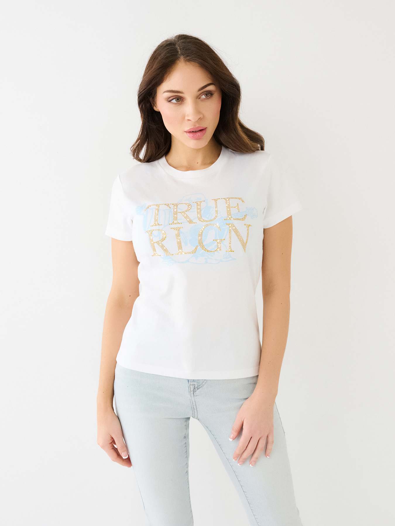 CRYSTAL TRUE RLGN TEE