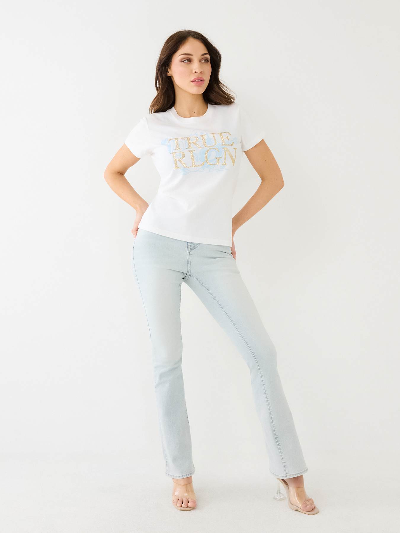 CRYSTAL TRUE RLGN TEE