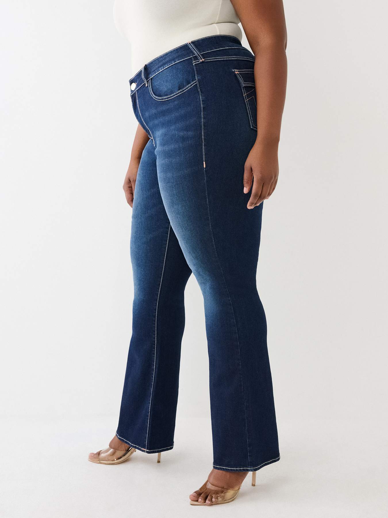PLUS BECCA MID RISE BOOTCUT JEAN