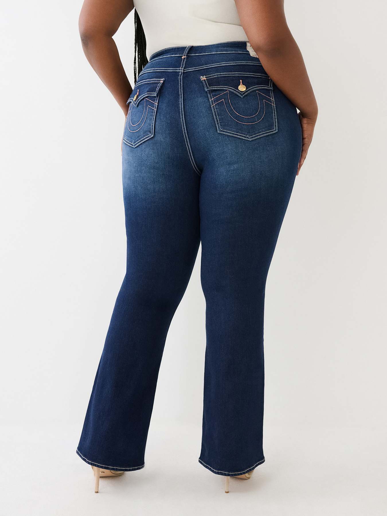 PLUS BECCA MID RISE BOOTCUT JEAN