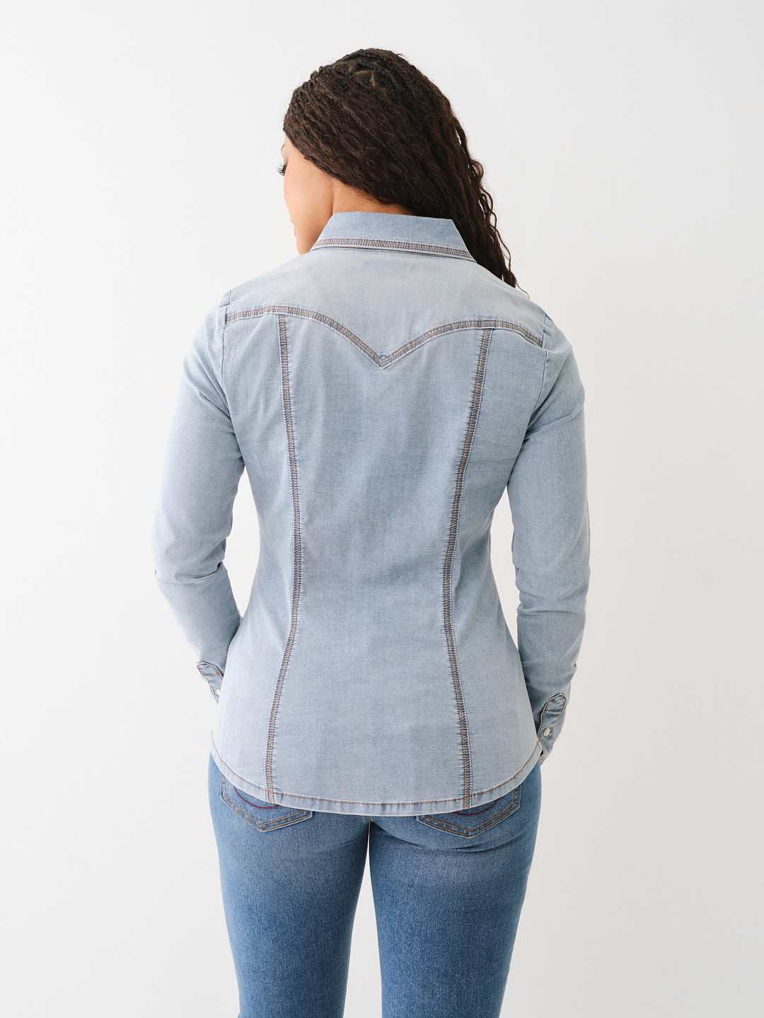 DENIM SLIM WESTERN SHIRT - La Jolla | True Religion