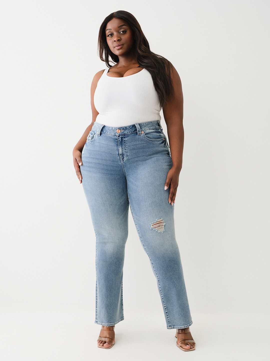 PLUS BECCA DISTRESSED BOOTCUT JEAN | True Religion