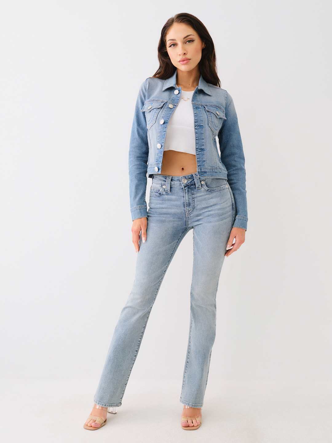 JESSE SLIM FIT CROP JACKET