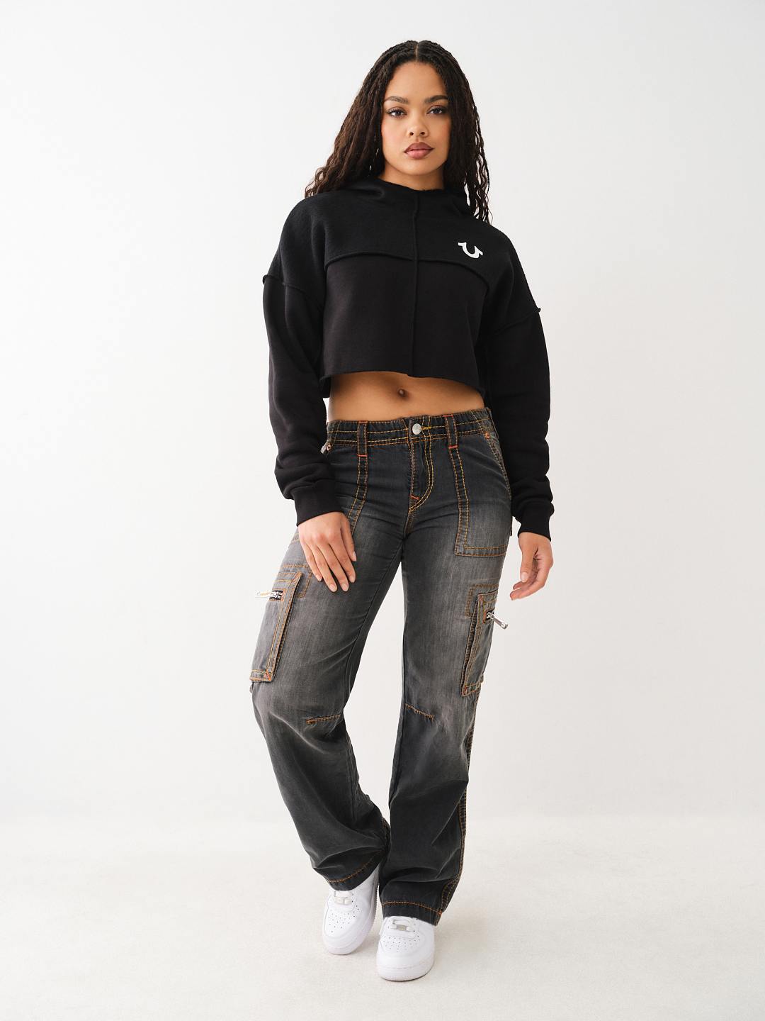 BIG T ZIPPER CARGO JEAN - Marseille | True Religion