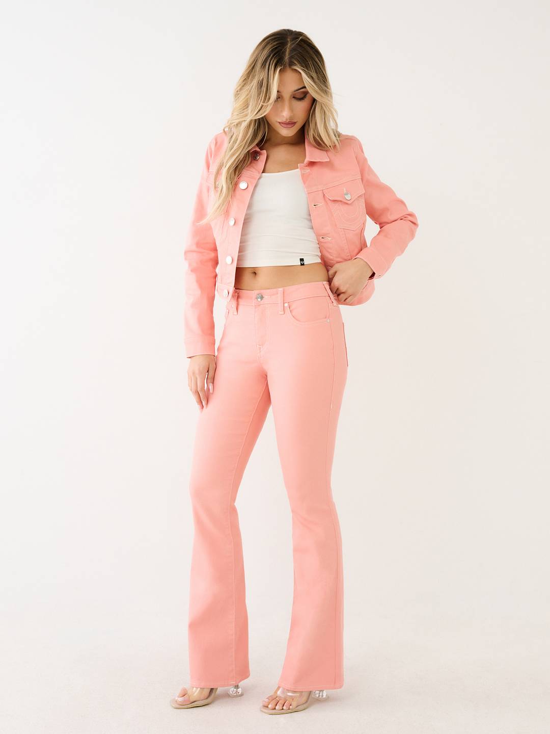 BECCA MID RISE SINGLE NEEDLE BOOTCUT JEAN | True Religion