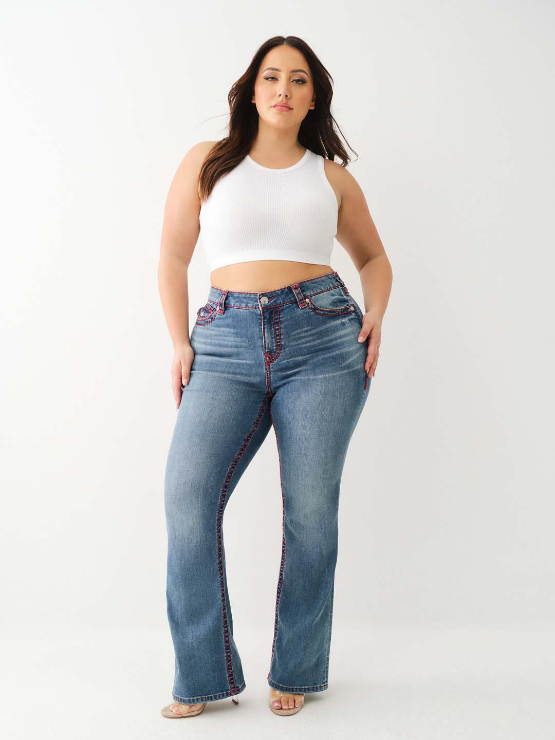 PLUS BECCA SUPER T BOOTCUT JEAN