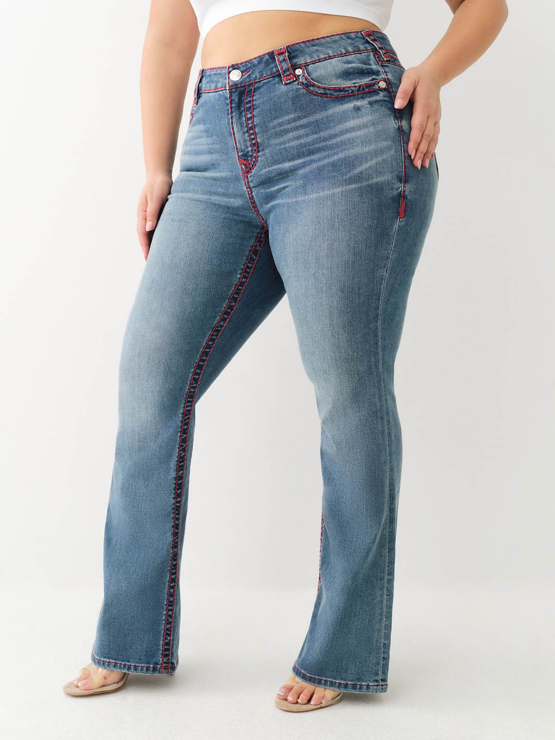 PLUS BECCA SUPER T BOOTCUT JEAN