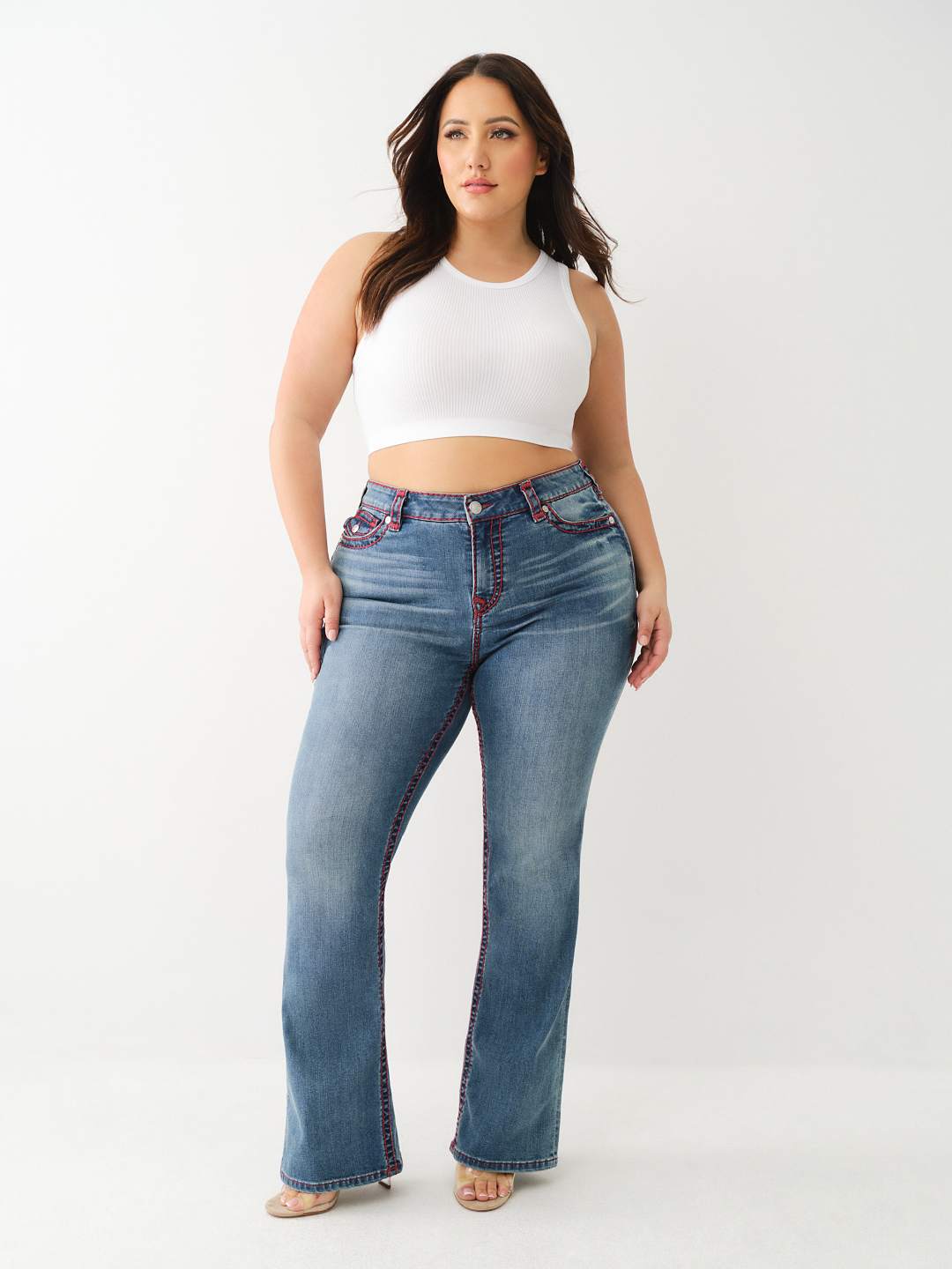 PLUS BECCA SUPER T BOOTCUT JEAN