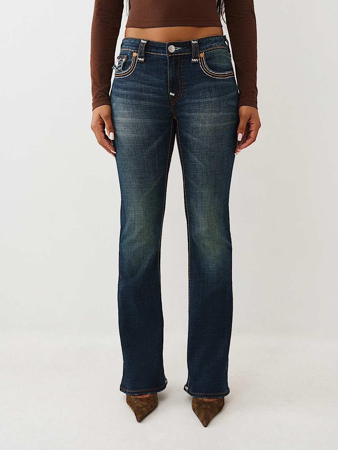 BECCA MID RISE SUPER T BOOTCUT JEAN - True Bond | True Religion