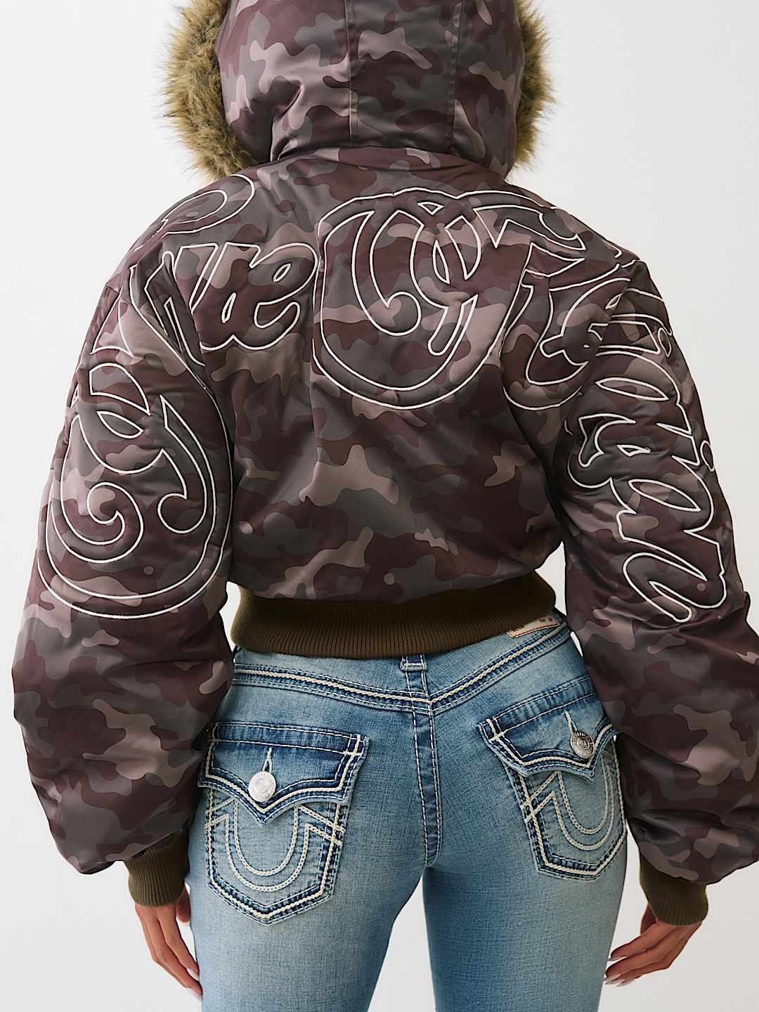 CAMO RELAXED JACKET - Brown Camo | True Religion