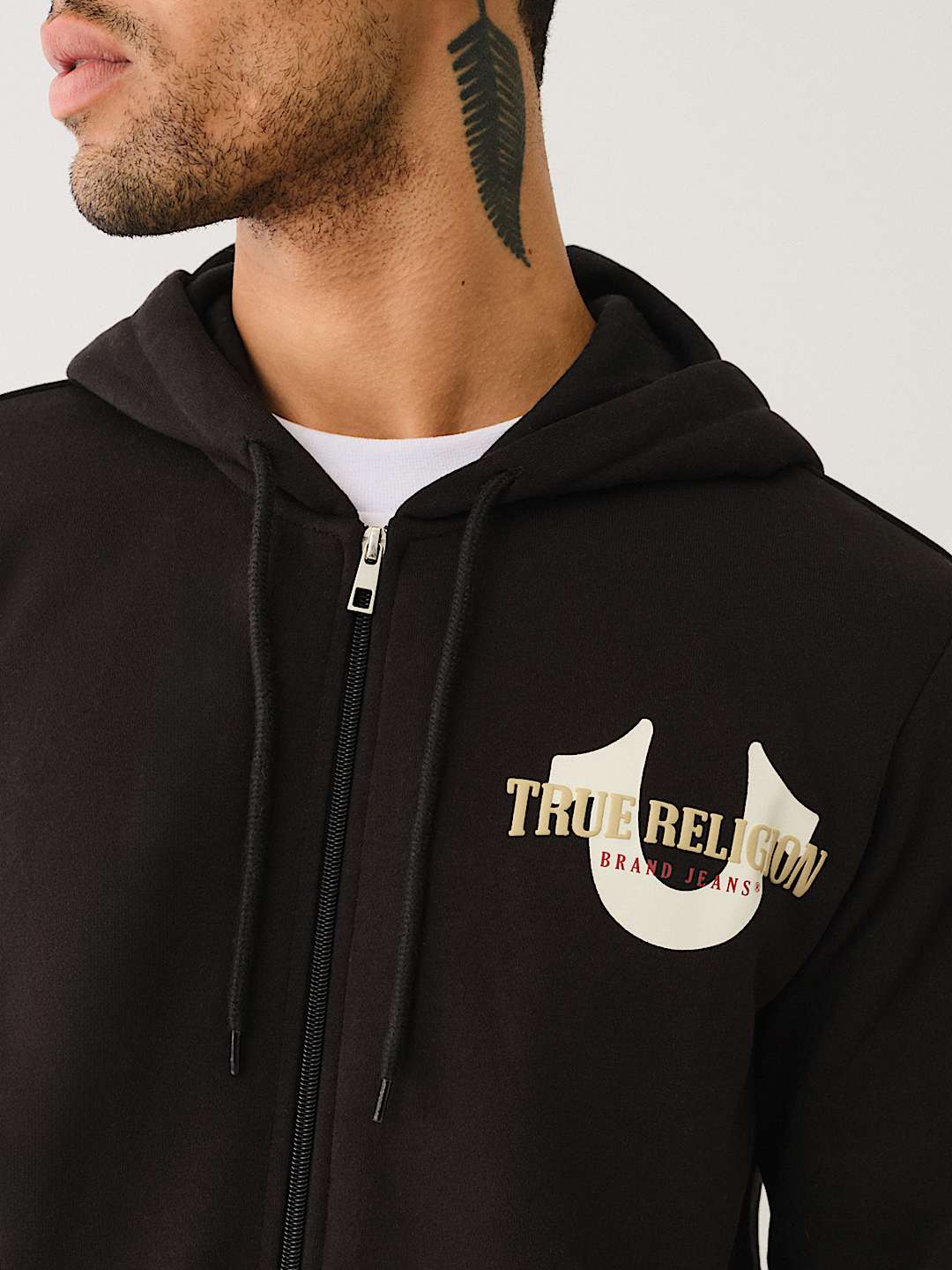 HORSESHOE LOGO ZIP HOODIE | True Religion
