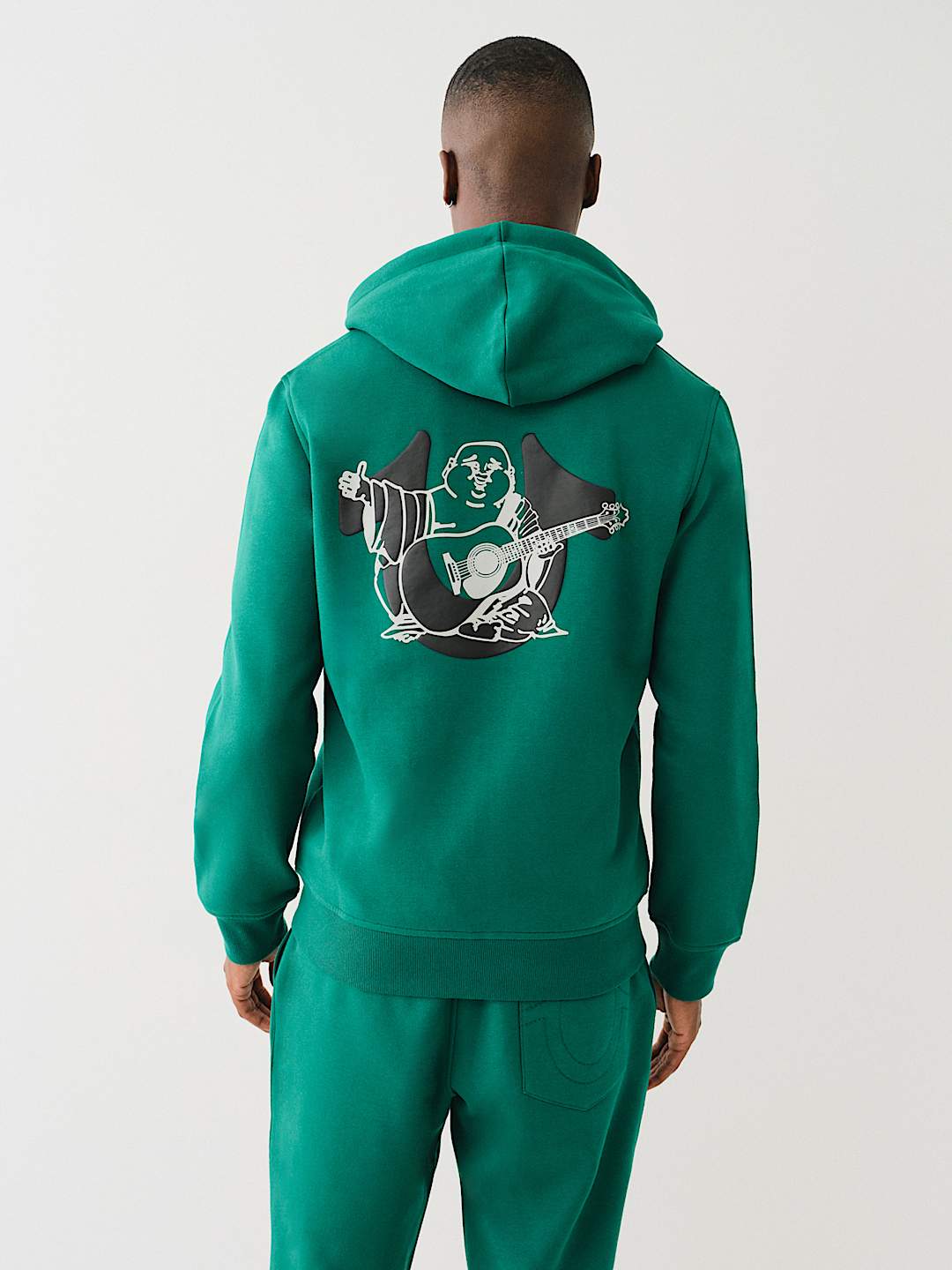 OVERLAP BUDDHA LOGO ZIP HOODIE | True Religion
