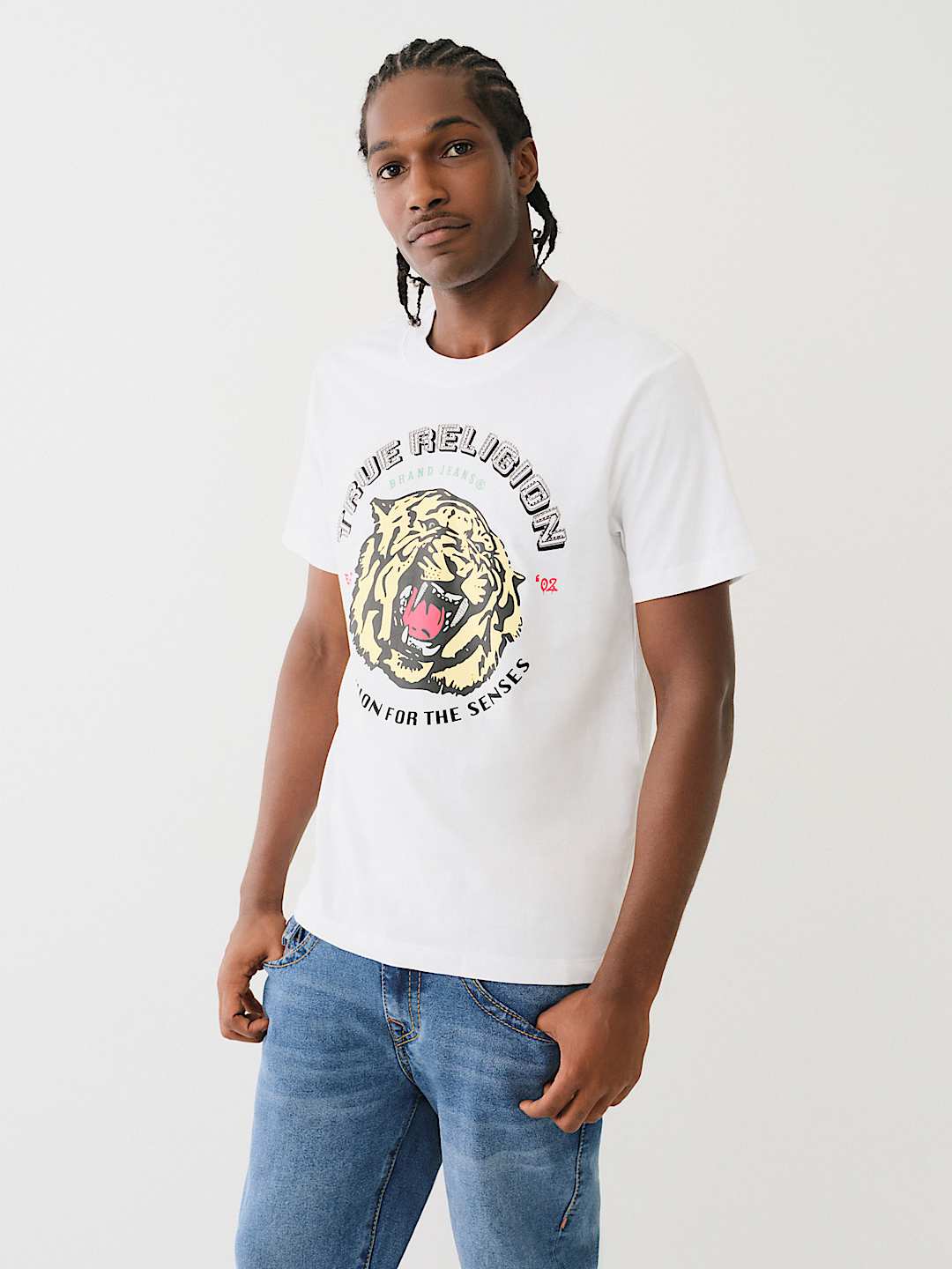 TIGER GRAPHIC CREW TEE | True Religion
