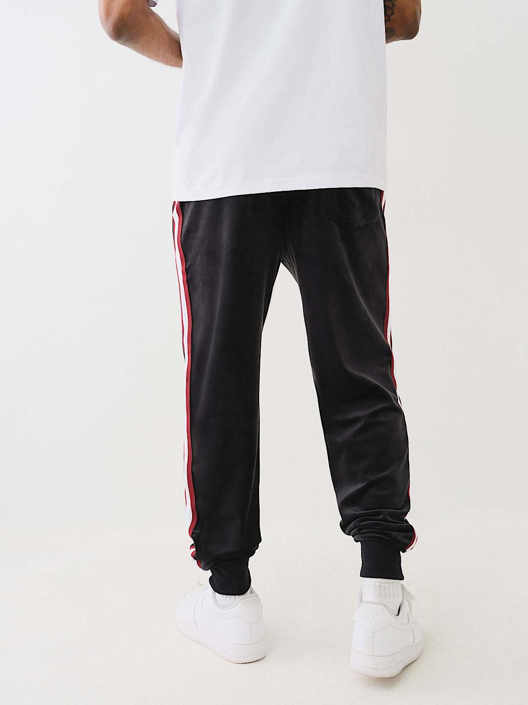 VELOUR LOGO TRACK JOGGER | True Religion