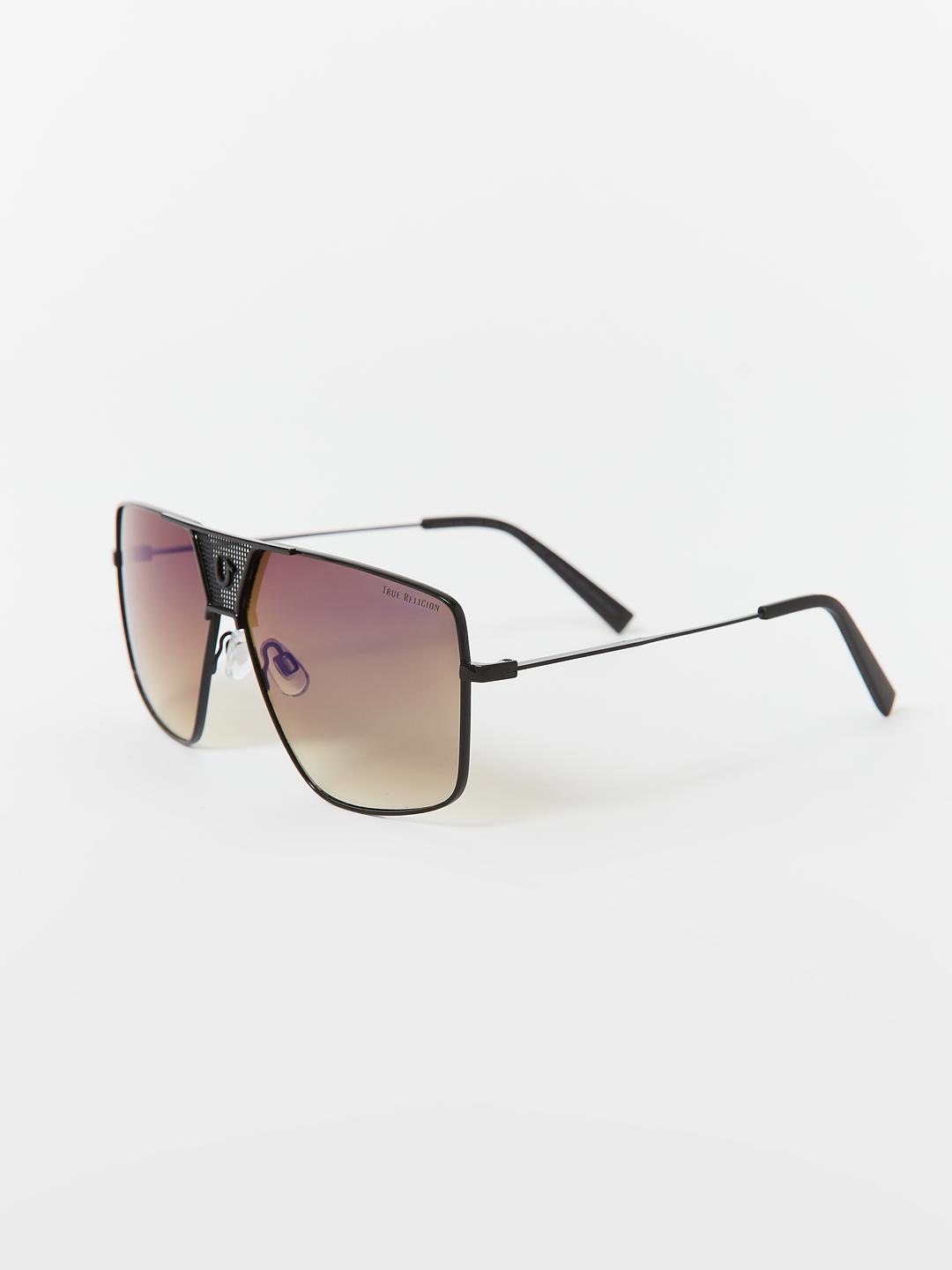 HS LOGO METAL AVIATOR SUNGLASSES
